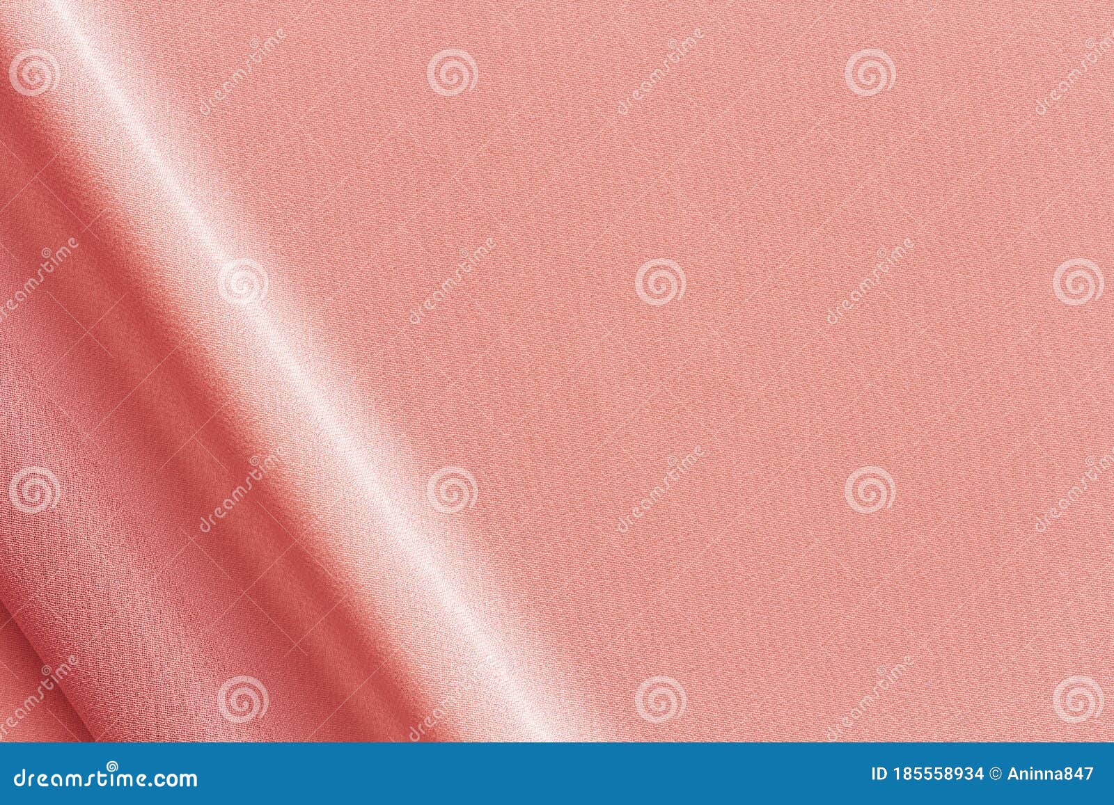 Light Orange Fabric with Large Diagonal Folds, Textile Background Stock ...
