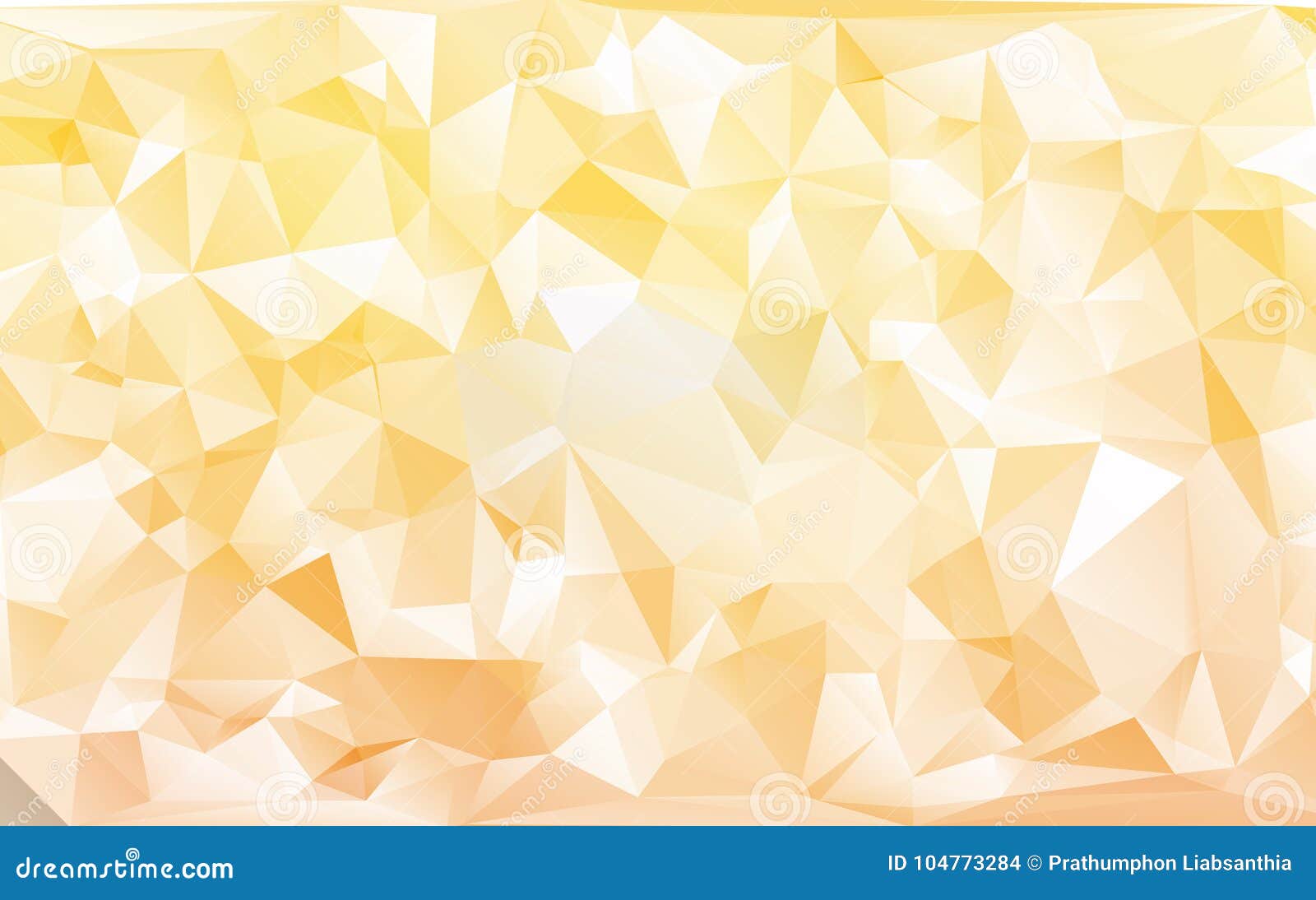 Light Orange Pattern. Seamless Triangle Pattern Stock Vector ...