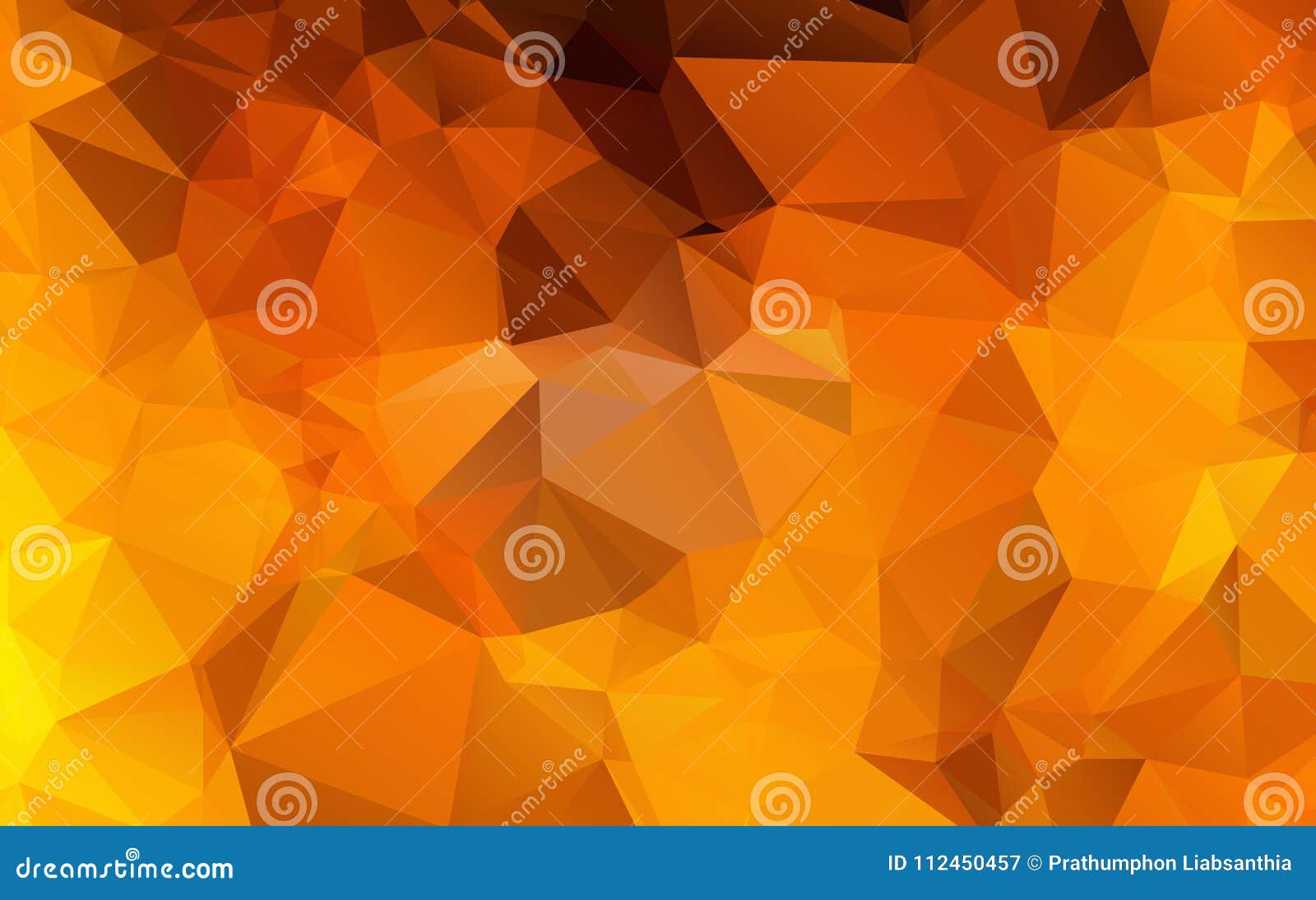 Light Orange Pattern. Seamless Triangle Pattern Stock Vector ...
