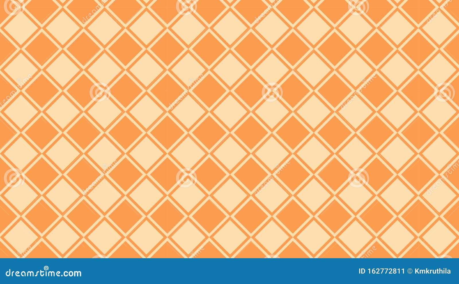Light Orange Square Pattern Background Vector Illustration Stock Vector ...