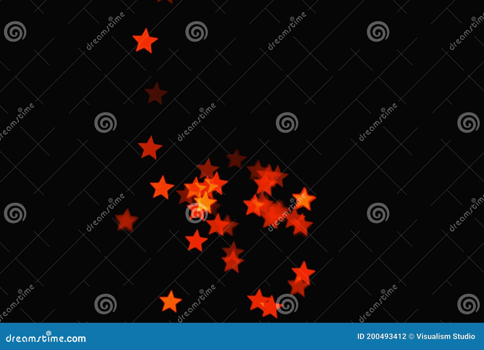 Light Orange Star Light Effect Isolated Overlay Glitter Texture on ...