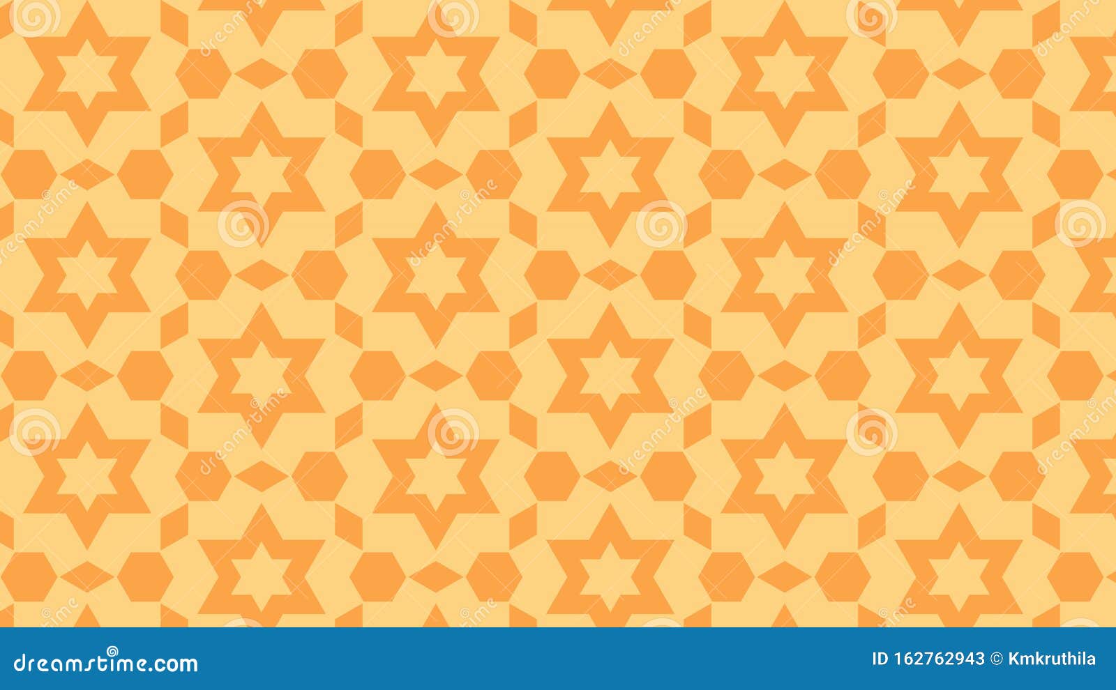 Light Orange Stars Pattern Vector Stock Vector - Illustration of ...