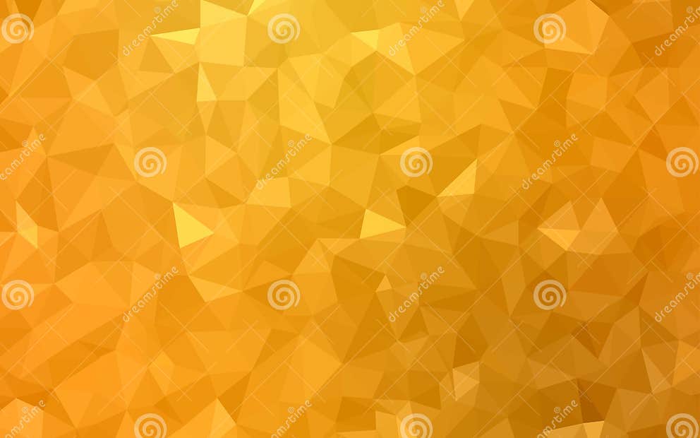 Light Orange Vector Gradient Triangles Pattern. Stock Vector ...