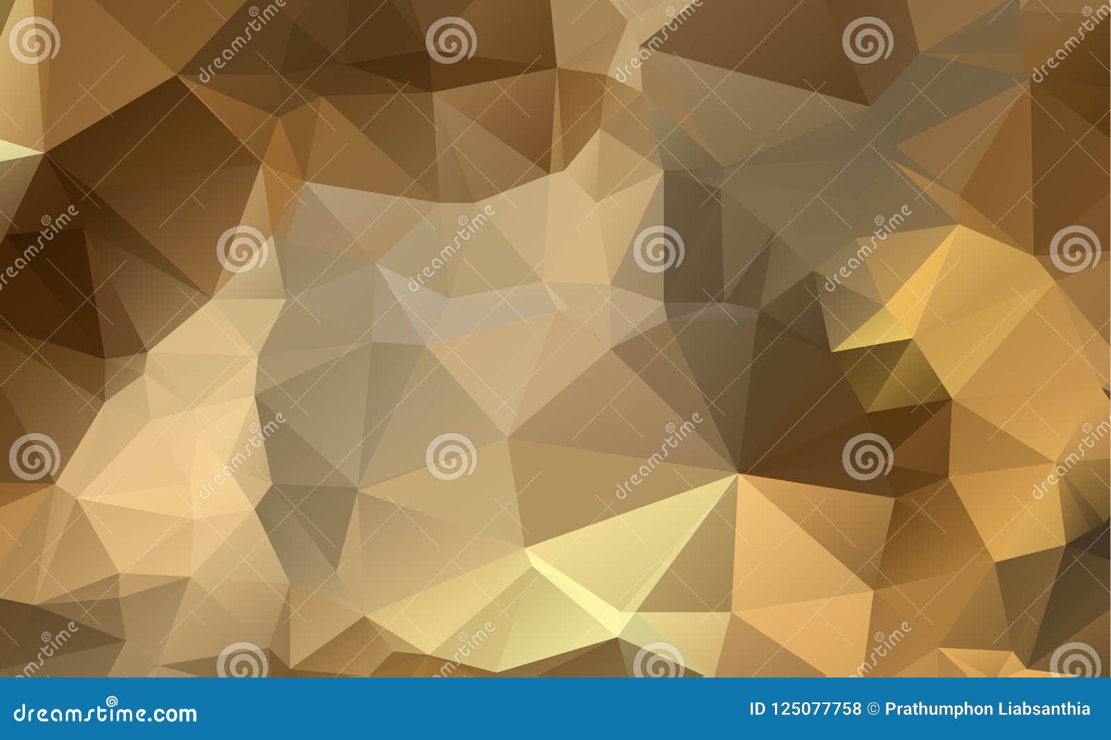 Light Orange Vector Low Poly Crystal Background. Polygon Design Stock ...