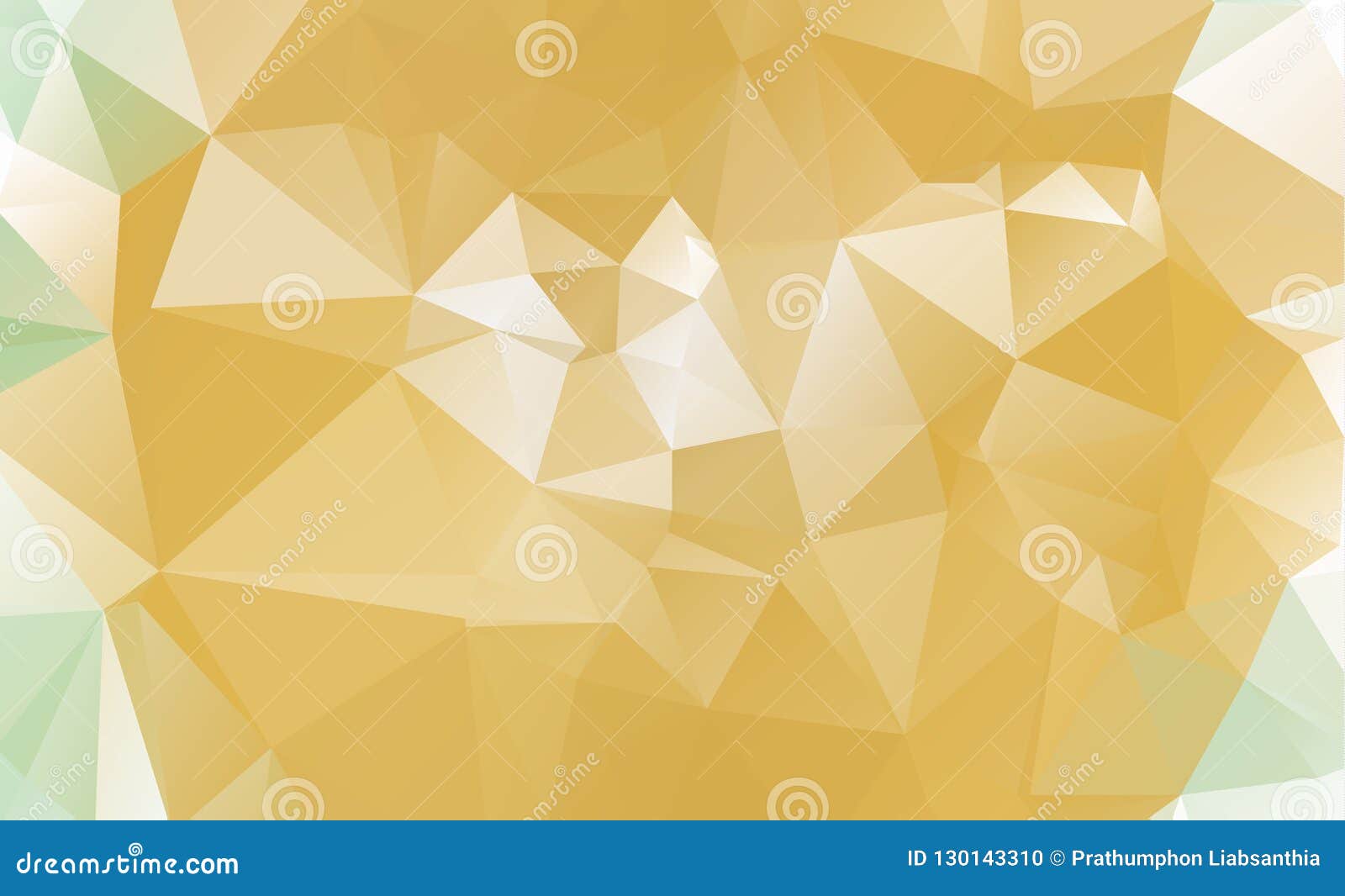 Light Orange Vector Low Poly Crystal Background. Polygon Design Stock ...