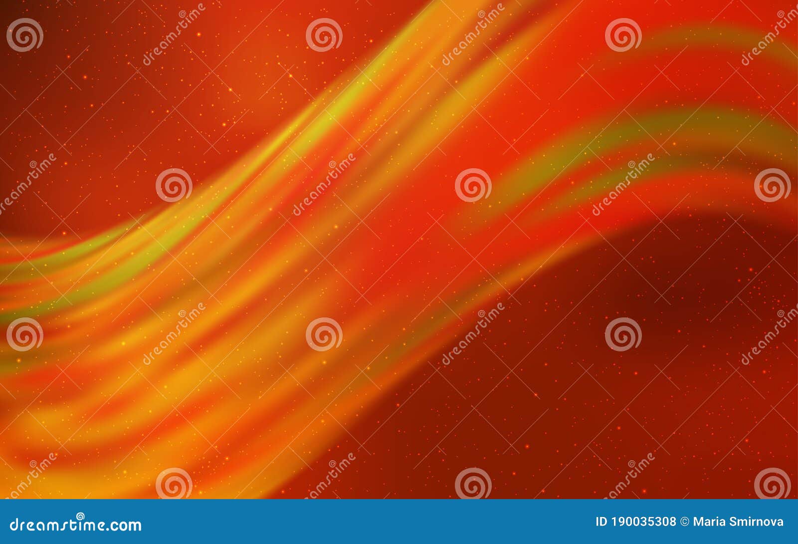 Light Orange Vector Pattern with Night Sky Stars. Stock Vector ...