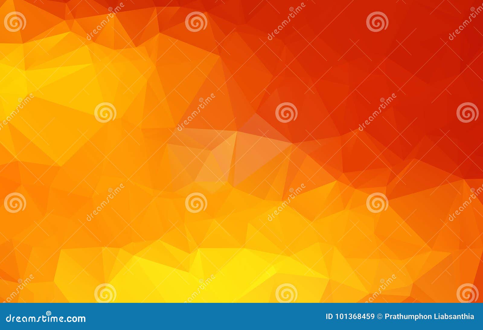Light Orange Vector Polygonal Illustration, Which Consist of Triangles ...
