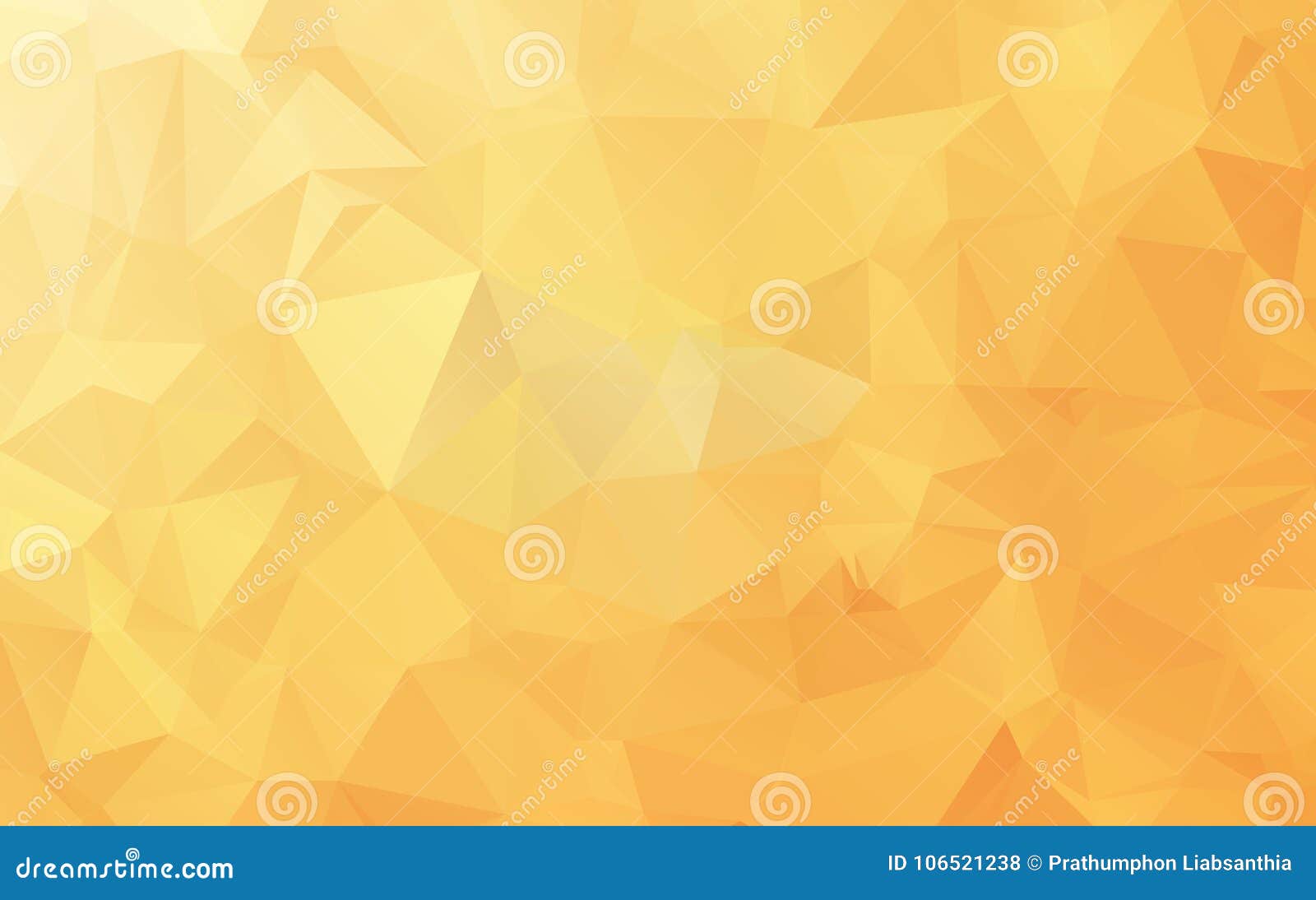 Light Orange Vector Polygonal Illustration, Which Consist of Triangles ...