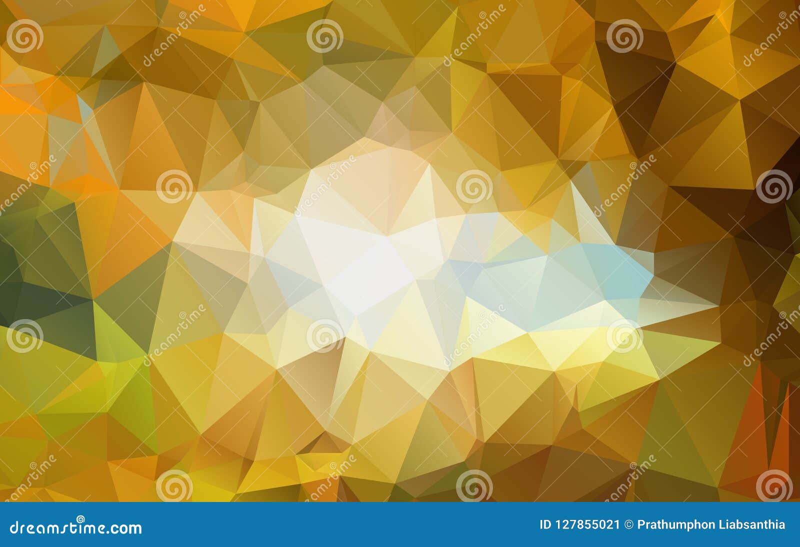Light Orange Vector Polygonal Illustration, Which Consist of Triangles ...