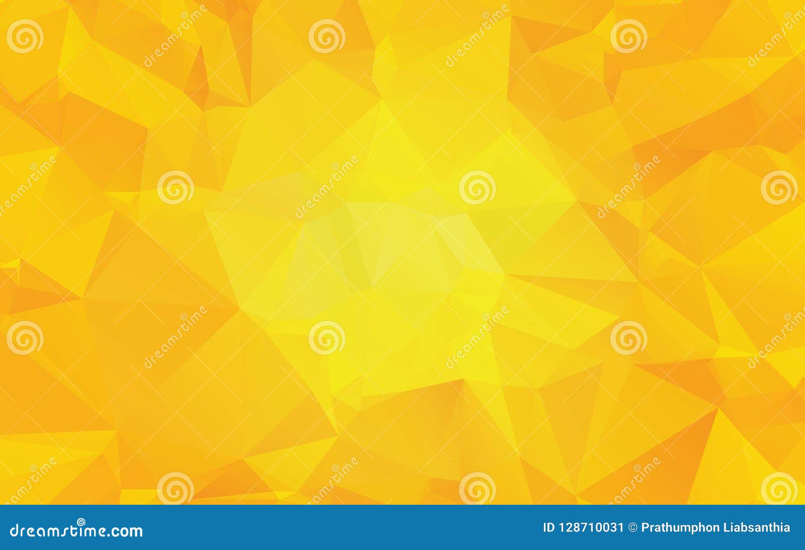 Light Orange Vector Polygonal Illustration, Which Consist of Triangles ...