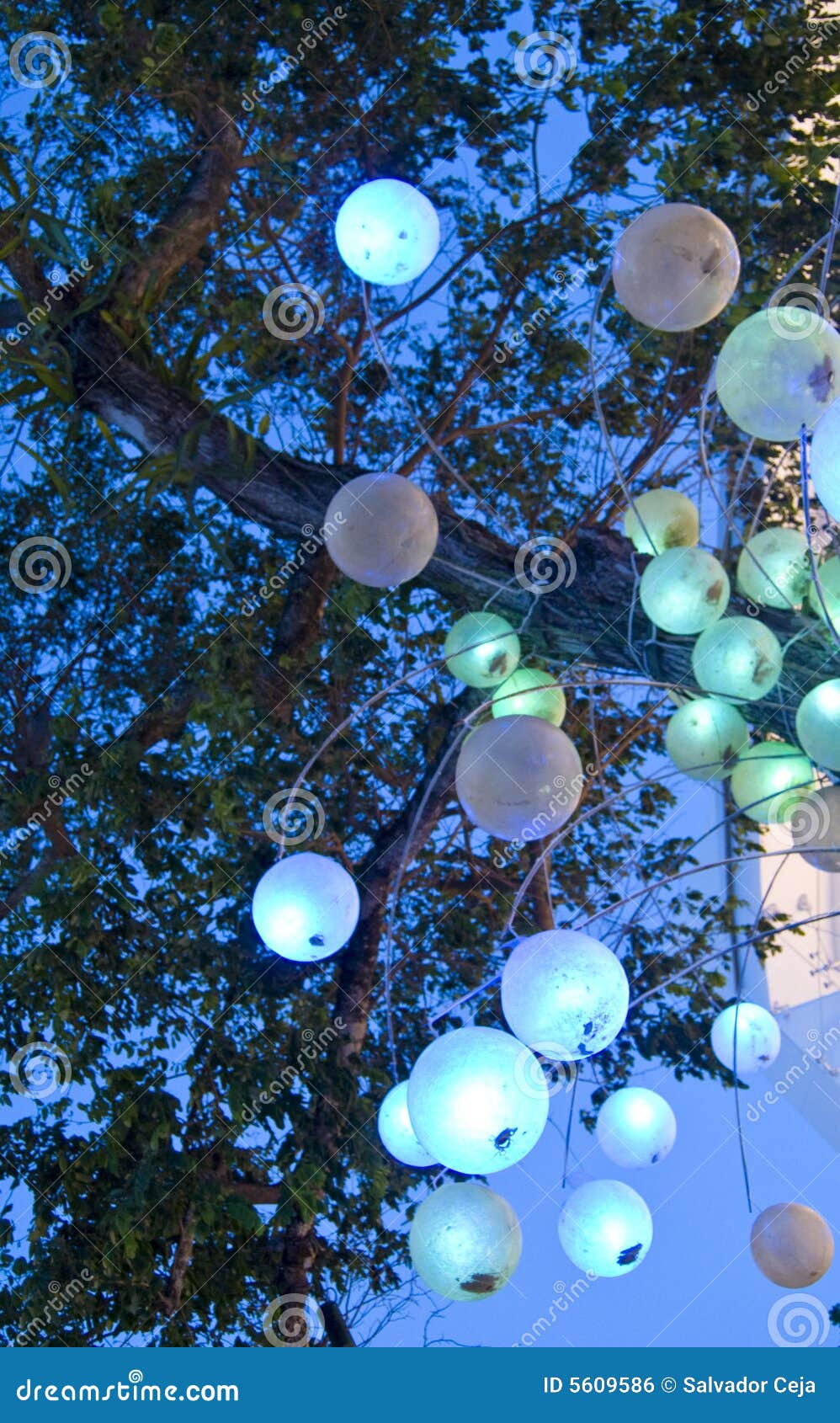 Light Orbs At A Waterfall Stock Photography | CartoonDealer.com #125898728
