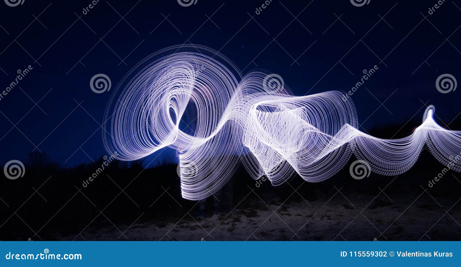 Light paint stock photo. Image of exposure, long, light - 115559302