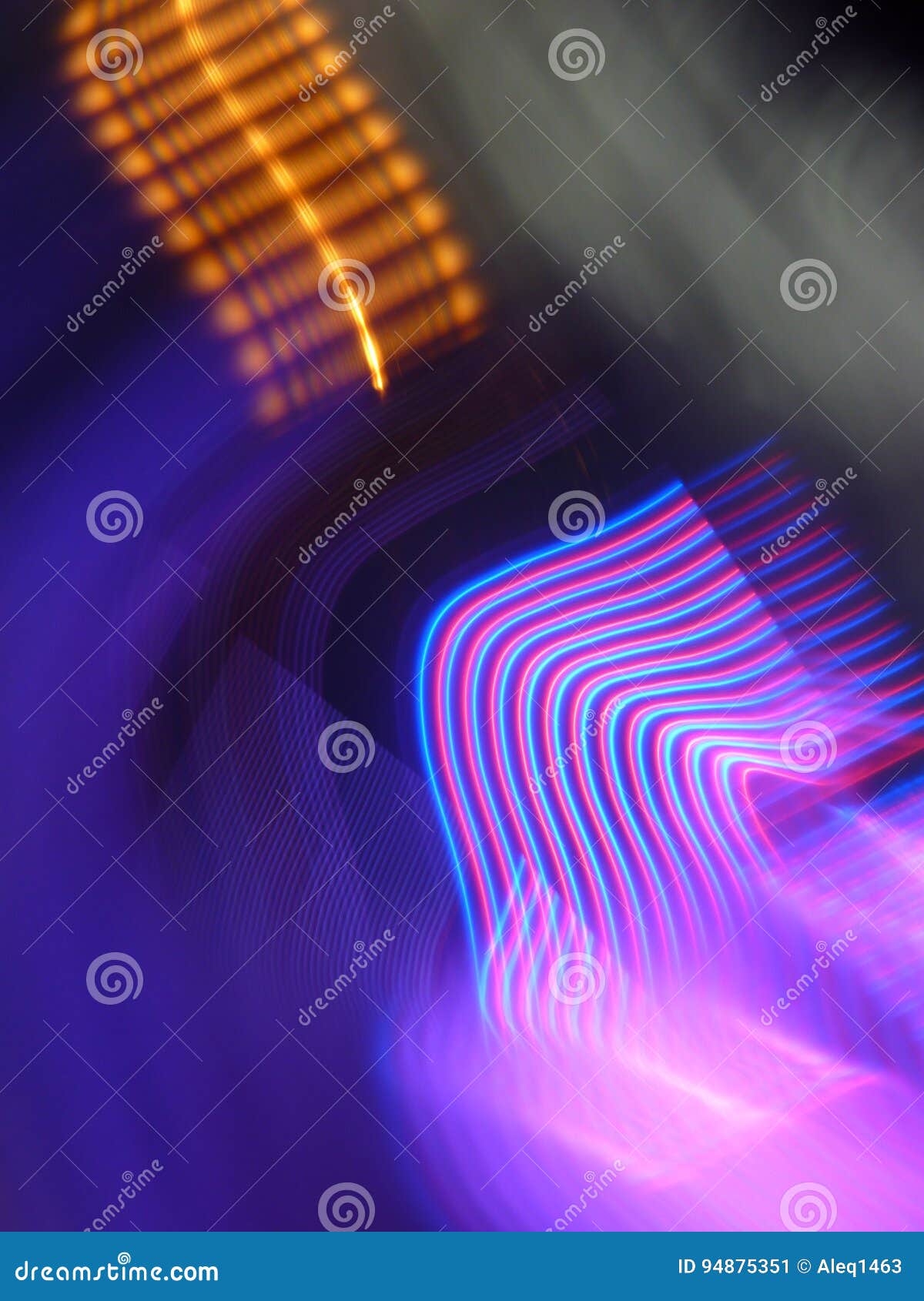 Light Painting & Unbelievable Light Refraction Stock Image - Image of ...