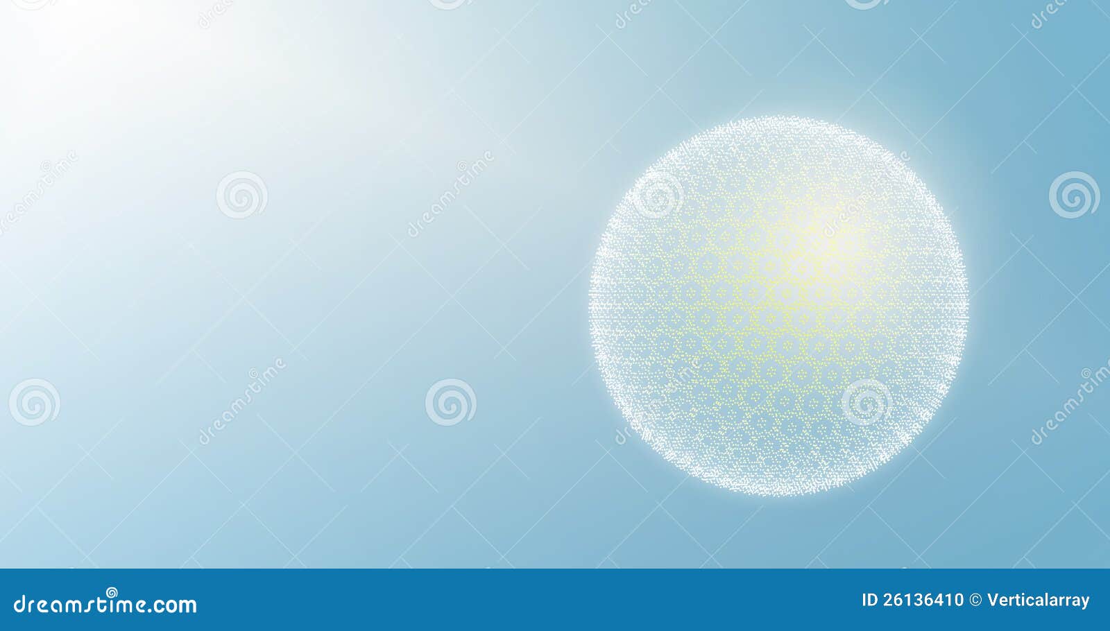 Light Sphere stock photo. Image of glare, formation, advanced - 26136410