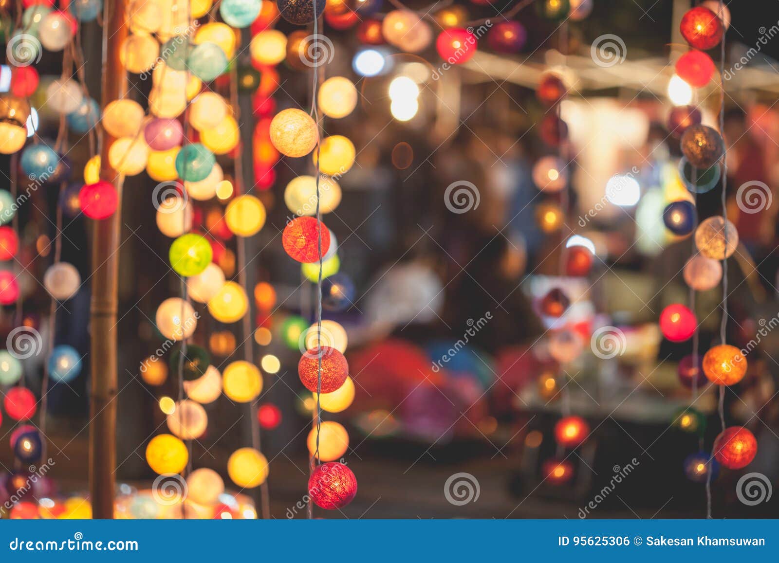 Light Party Bokeh for Festival Stock Photo - Image of shiny, colorful ...