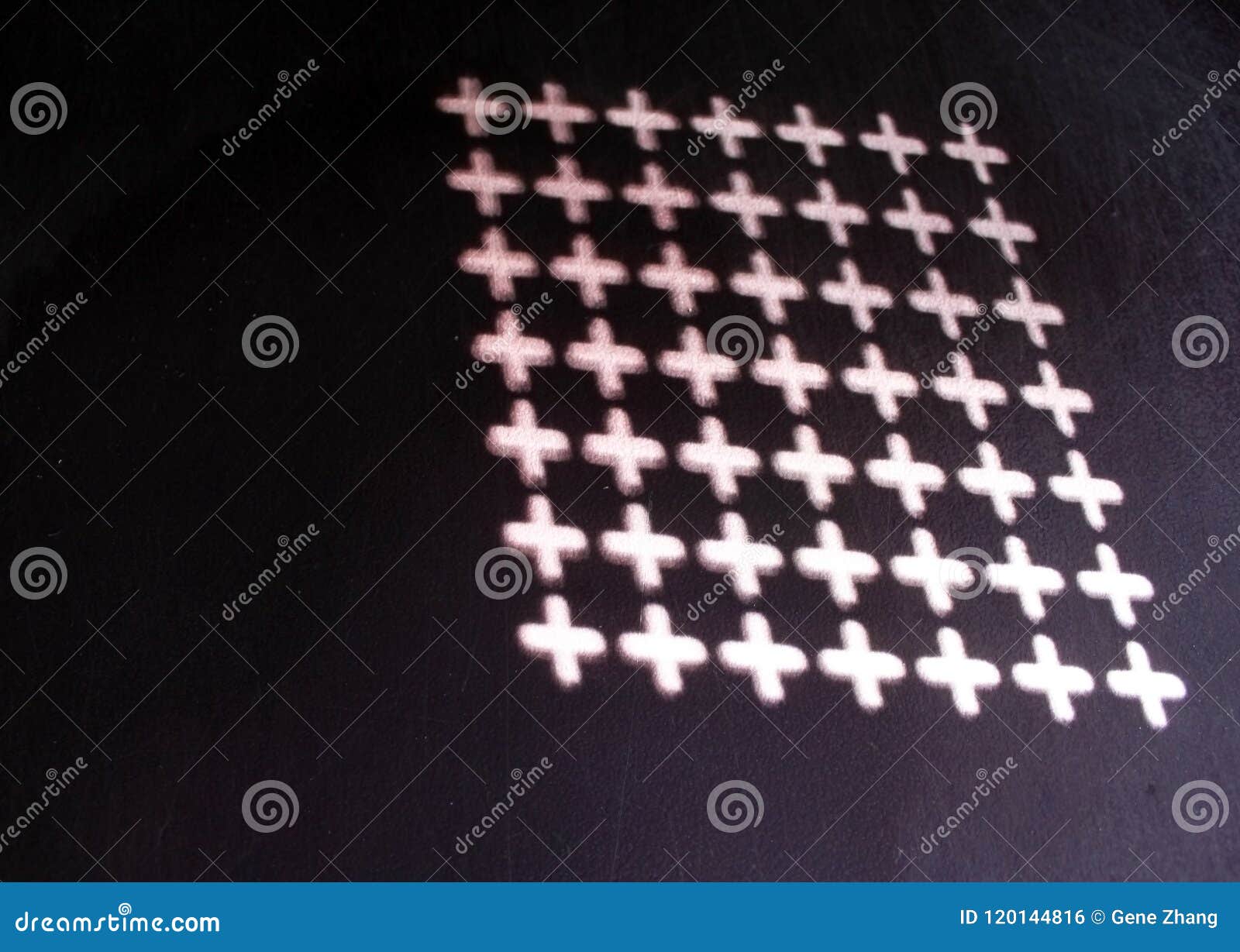 Light Passing through Cross Patterns Stock Photo - Image of nature ...