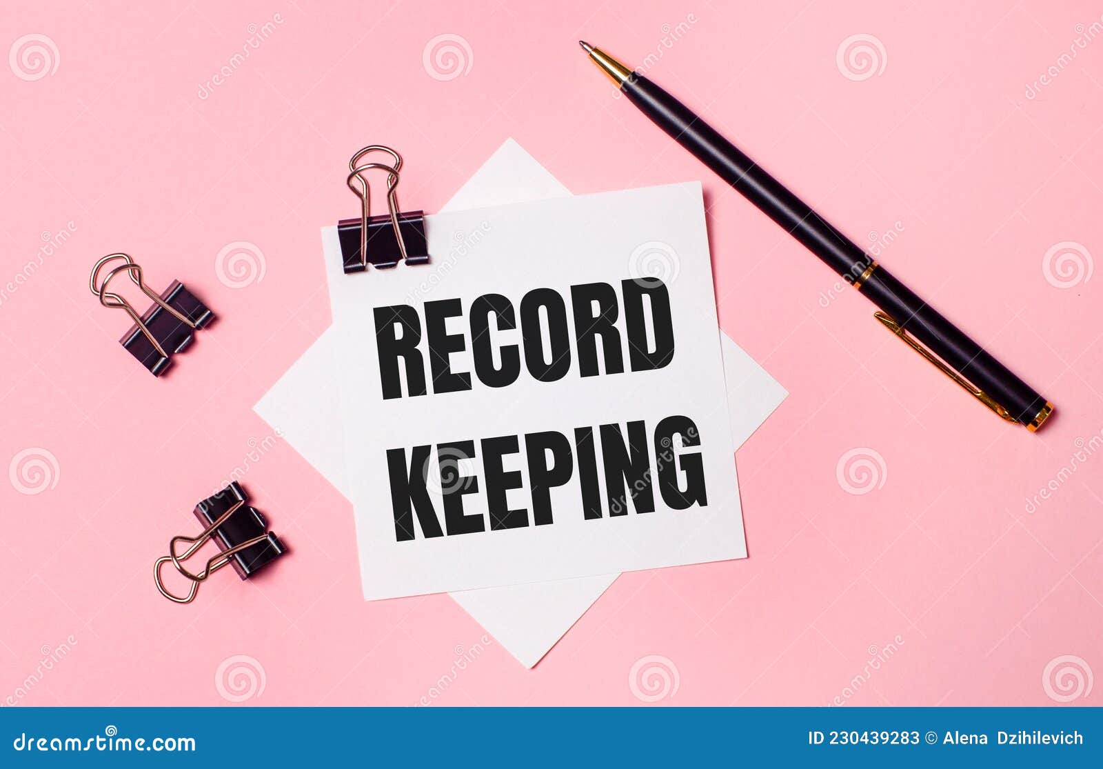Record Keeping Office Storage Business Archive Information Management ...