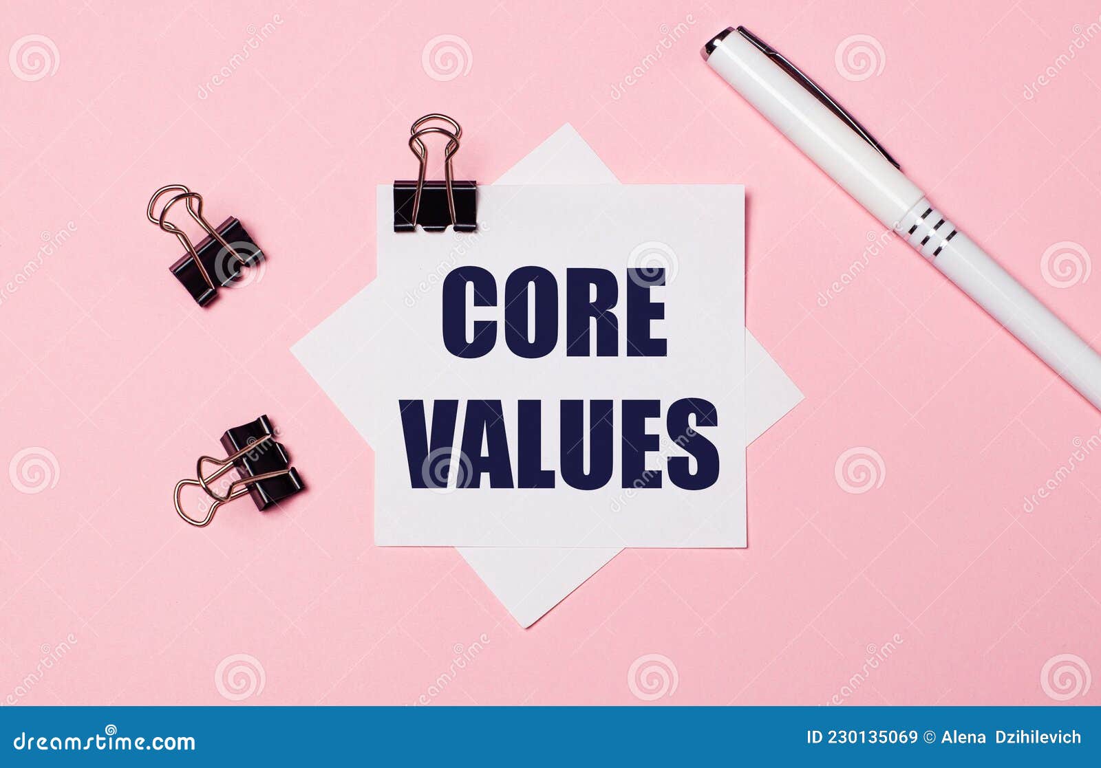 Core Values Pink White Background Stock Photos - Free & Royalty-Free ...