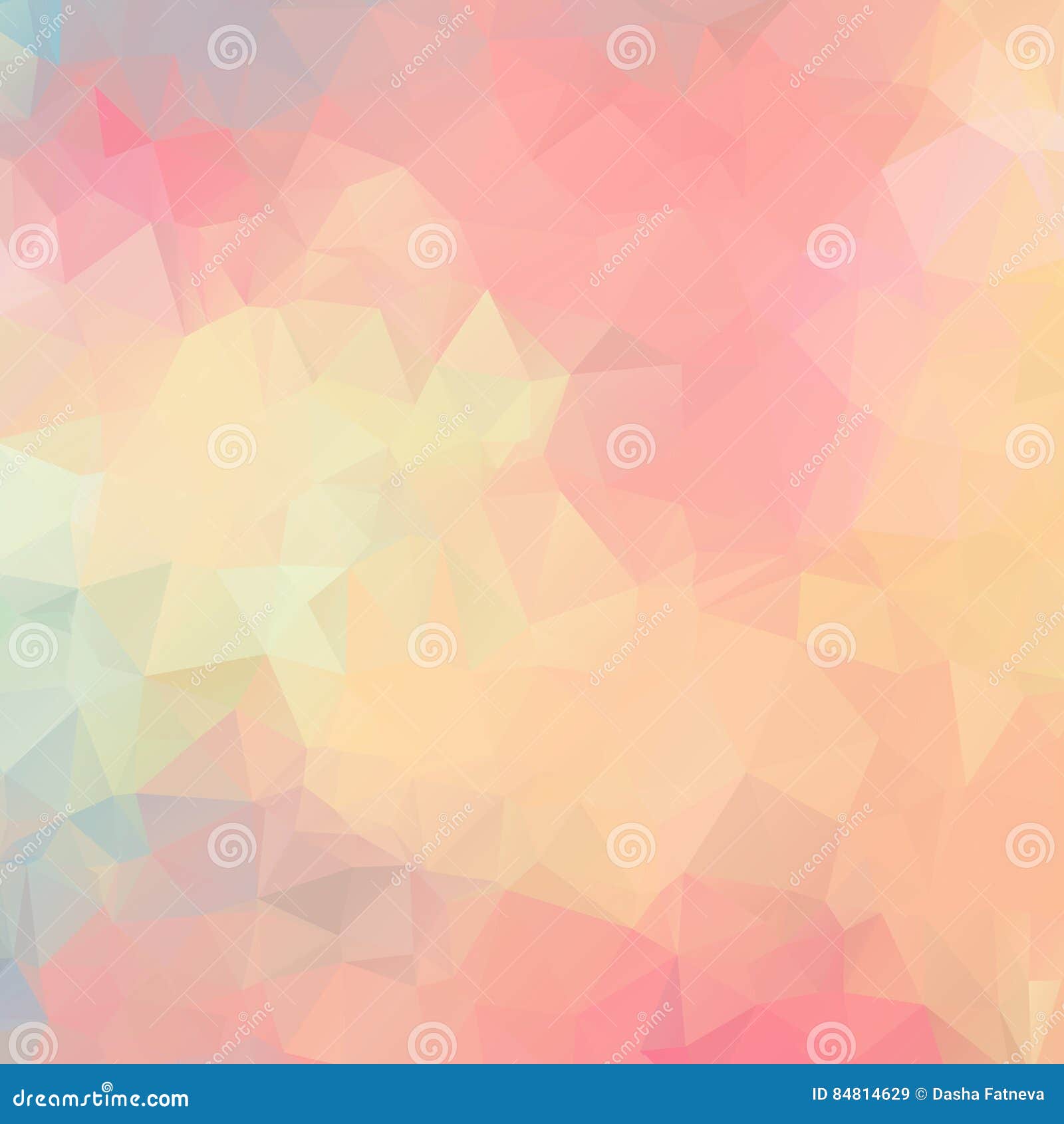 Light Pink Background Polygon. Abstract Pattern Stock Vector ...