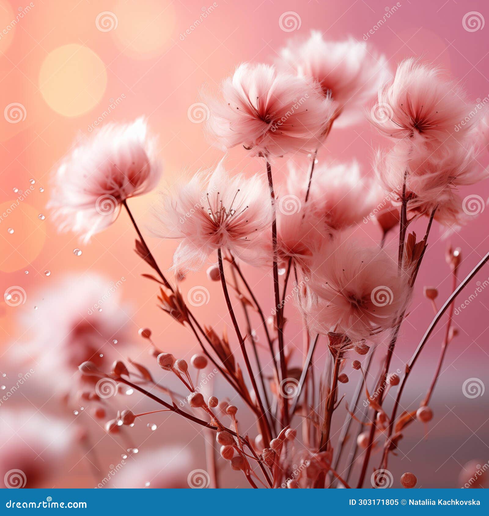 Fluffy Light Pink Background Stock Illustration - Illustration of ...