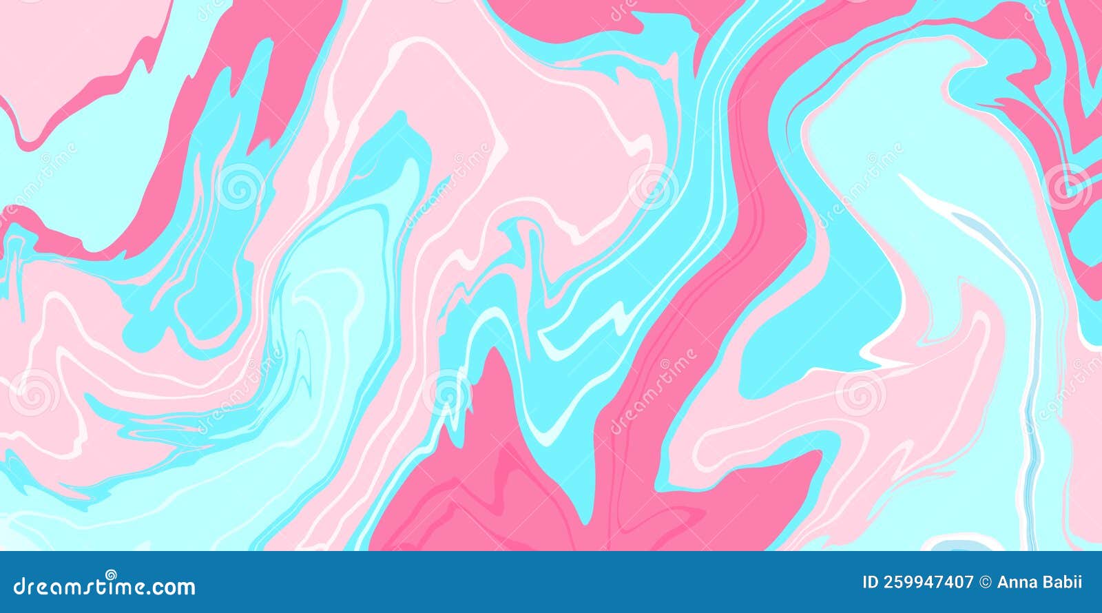 Light Pink and Blue Marble Pattern Stock Vector - Illustration of color ...