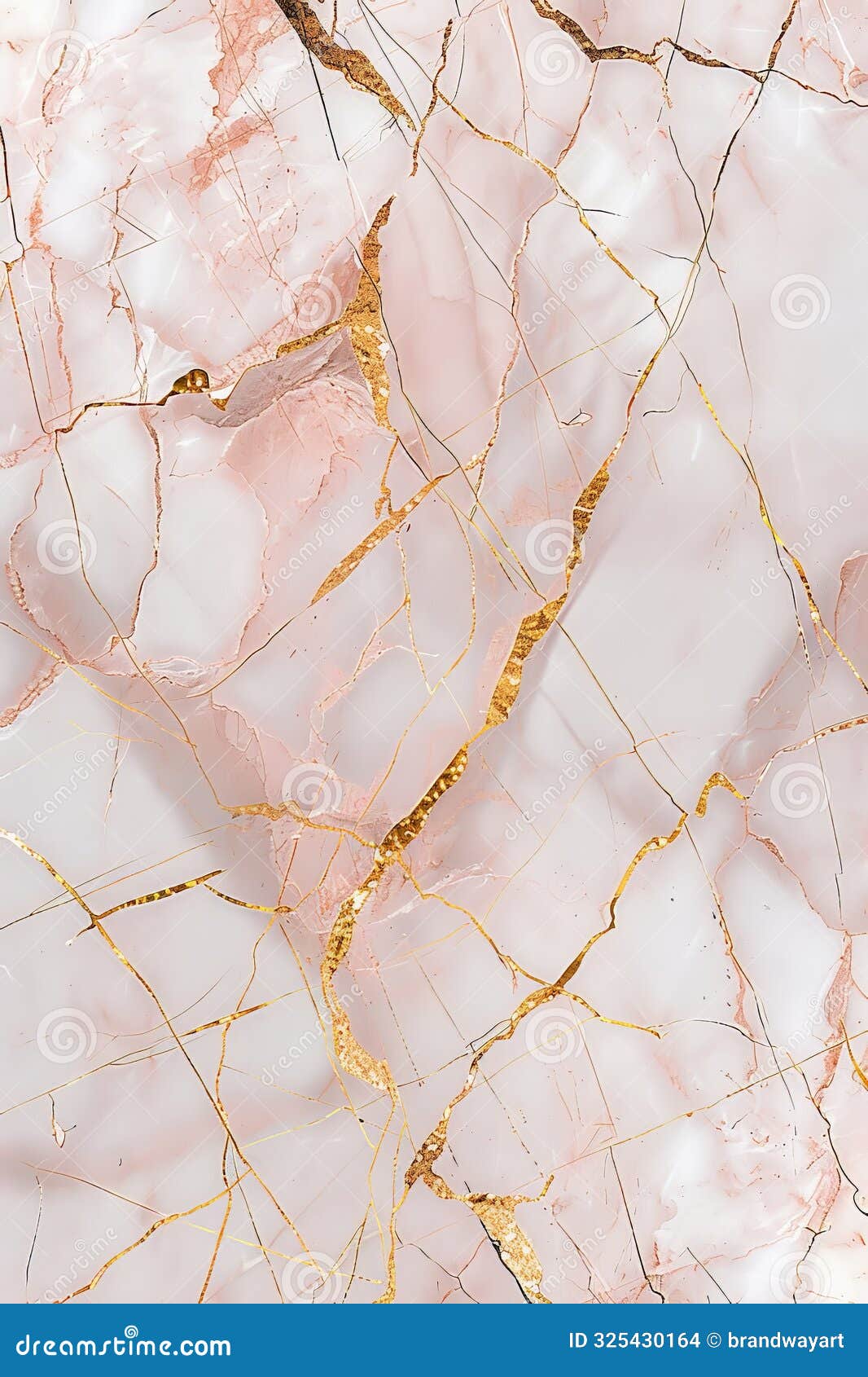 Light Pink Crackled Marble Pattern Stock Illustration - Illustration of ...