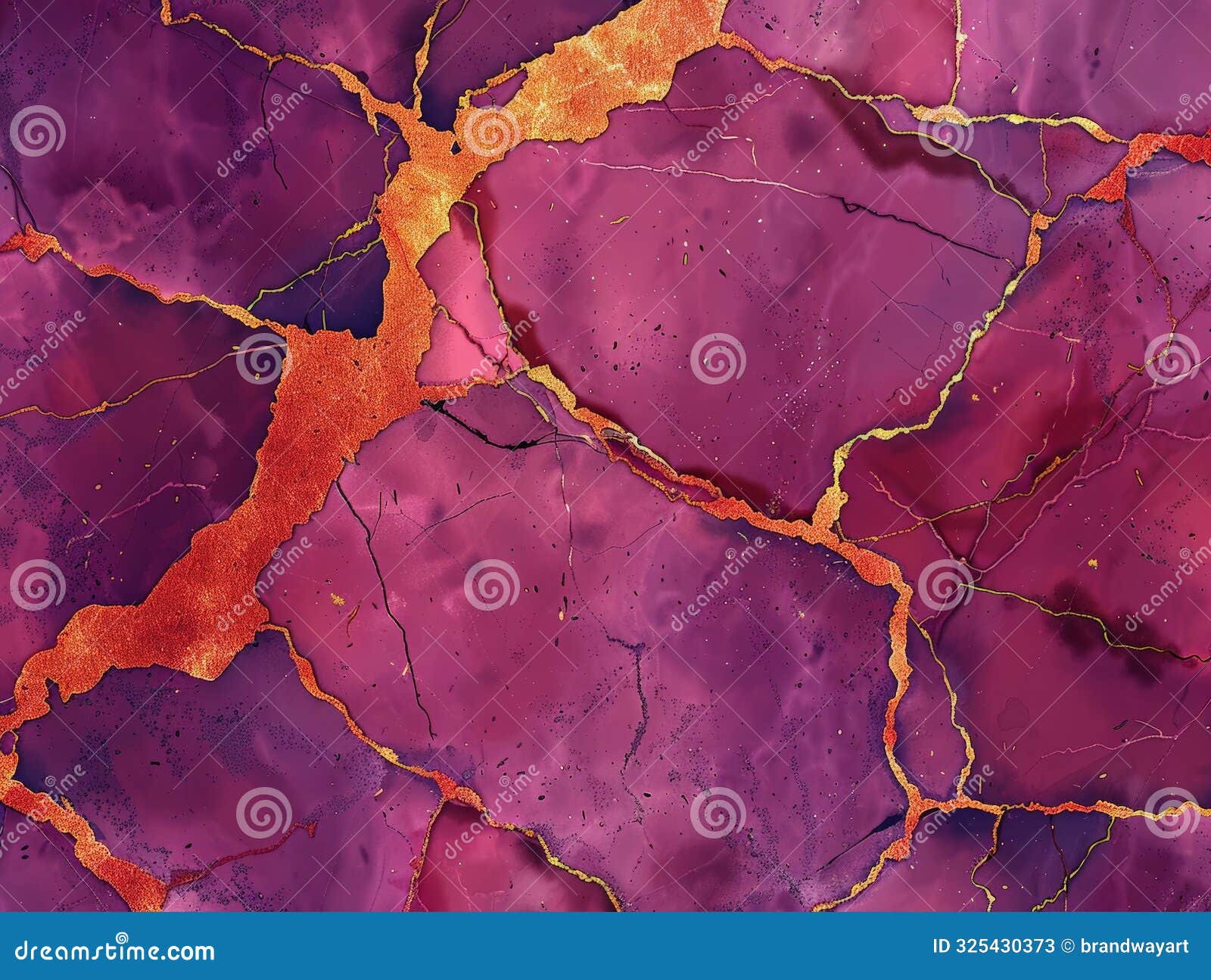 Light Pink Crackled Marble Seamless Pattern Stock Illustration ...