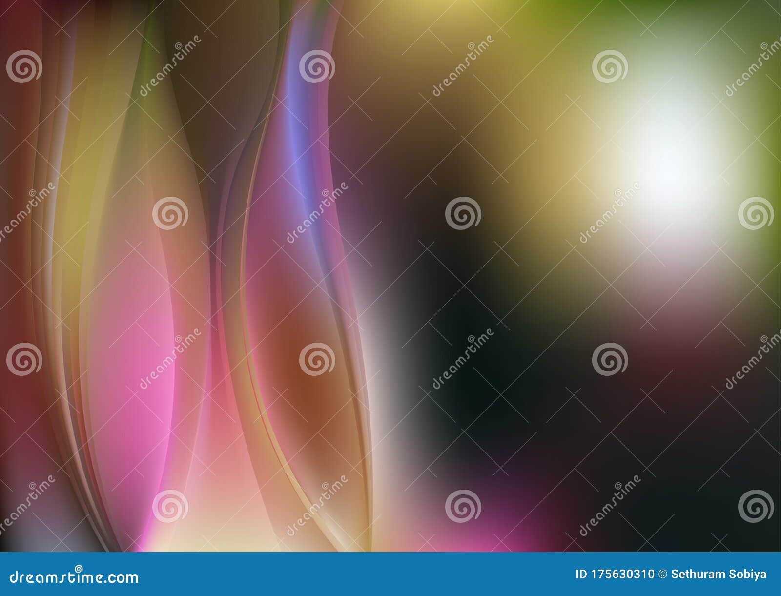 Light Pink Digital Background Vector Illustration Design Stock Vector ...