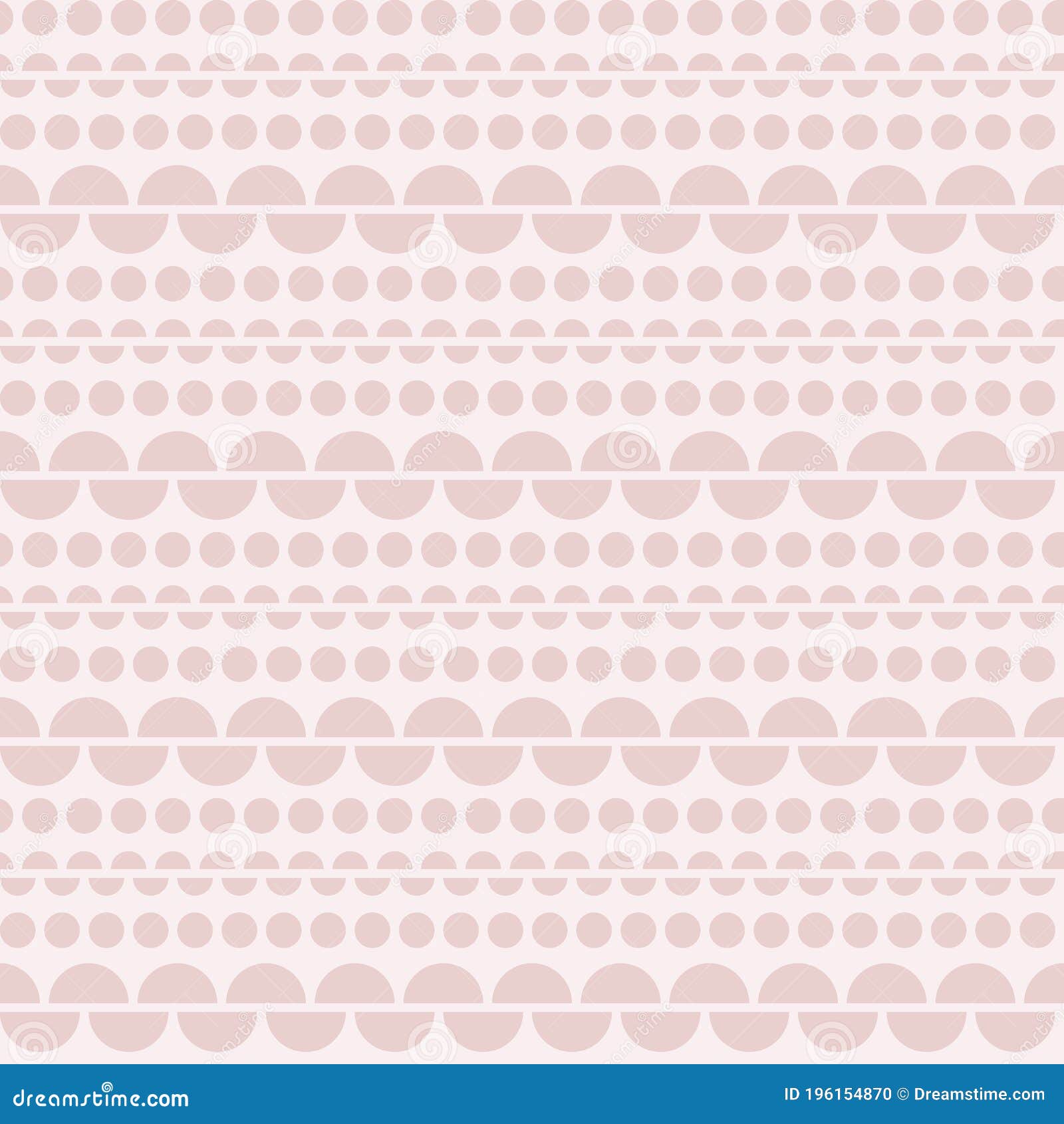 Light Pink Dotted Vector Graphic Seamless Pattern Stock Vector ...