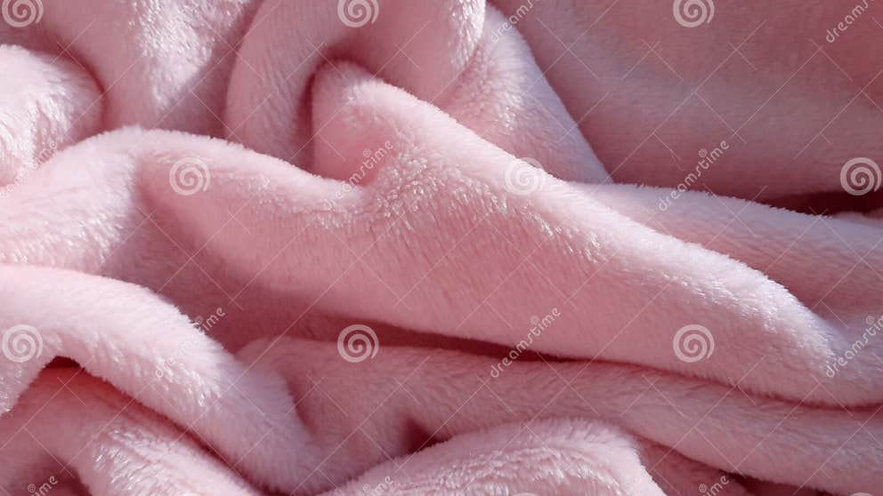 Light Pink Fleece Fabric. Polyester. Pile Fabric. Fabric Texture Stock ...