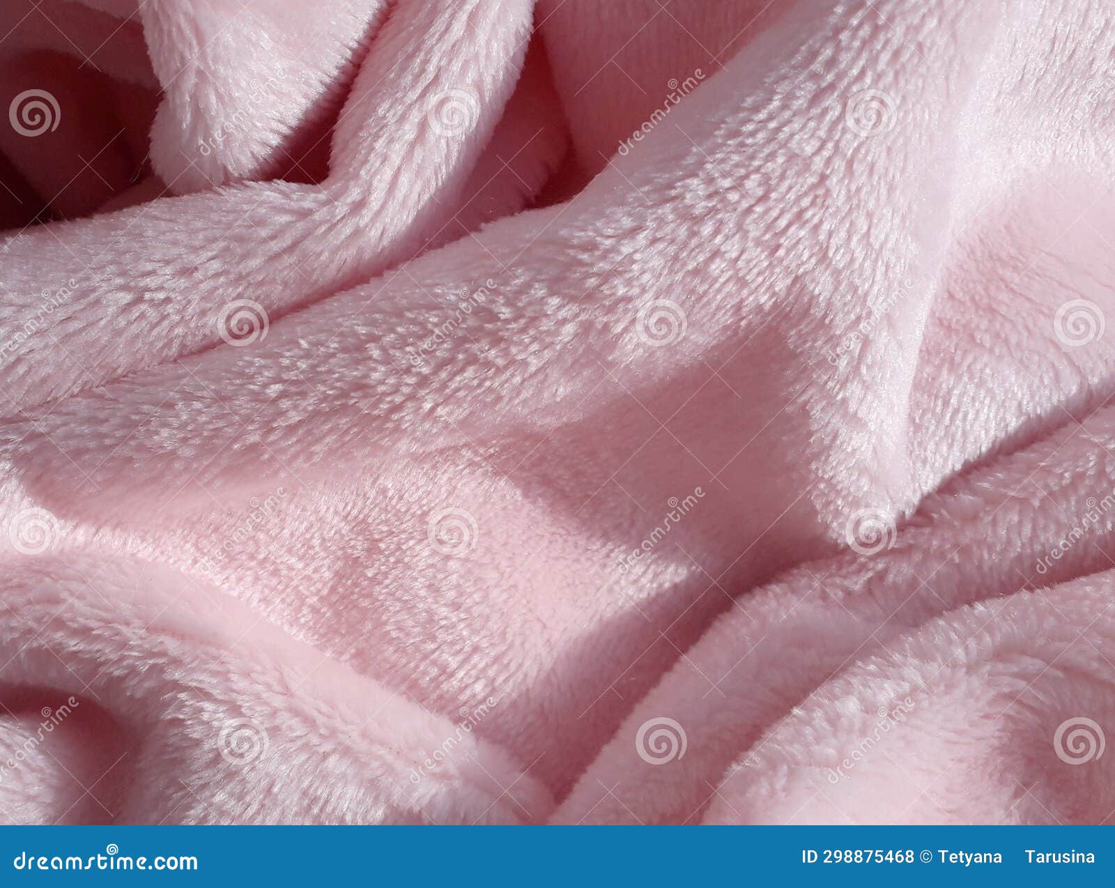 Light Pink Fleece Fabric. Polyester. Pile Fabric. Fabric Texture Stock ...