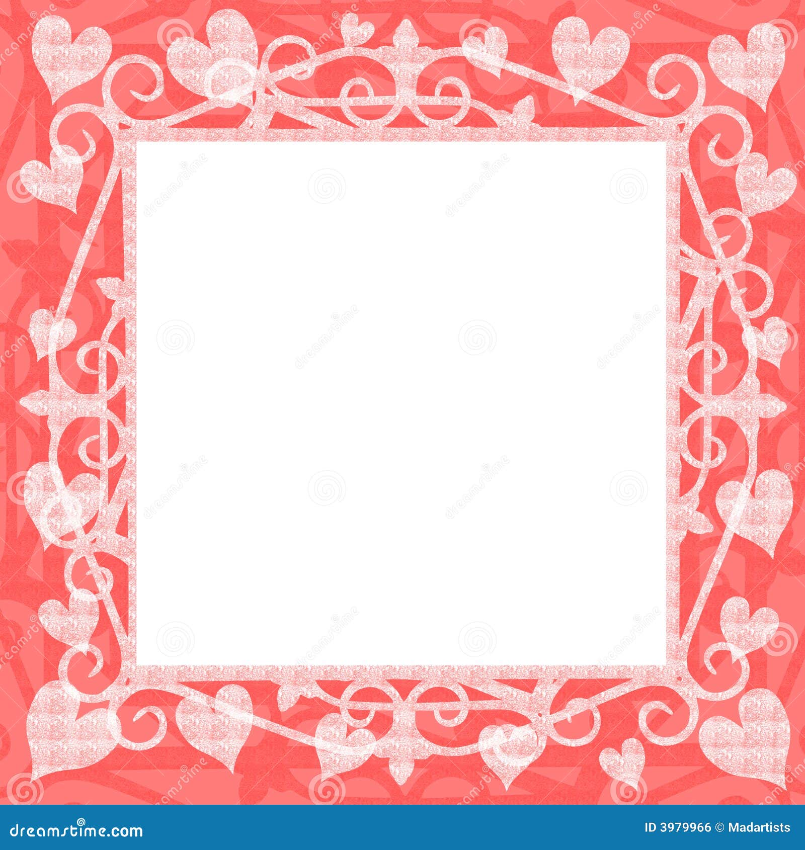 Light Pink Hearts Square Frame Stock Illustrations – 139 Light Pink ...