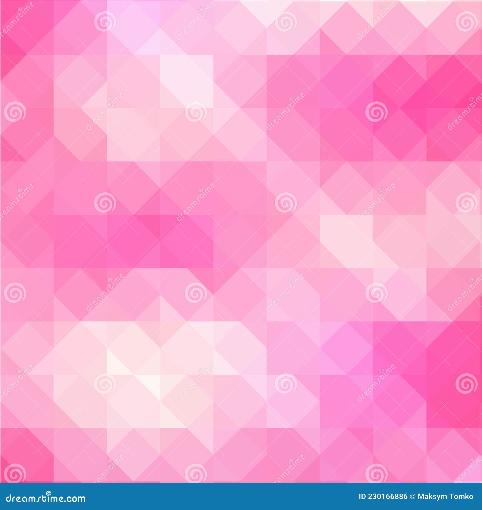 Light Pink Low Poly Crystal Background. Polygon Design Pattern. Low ...