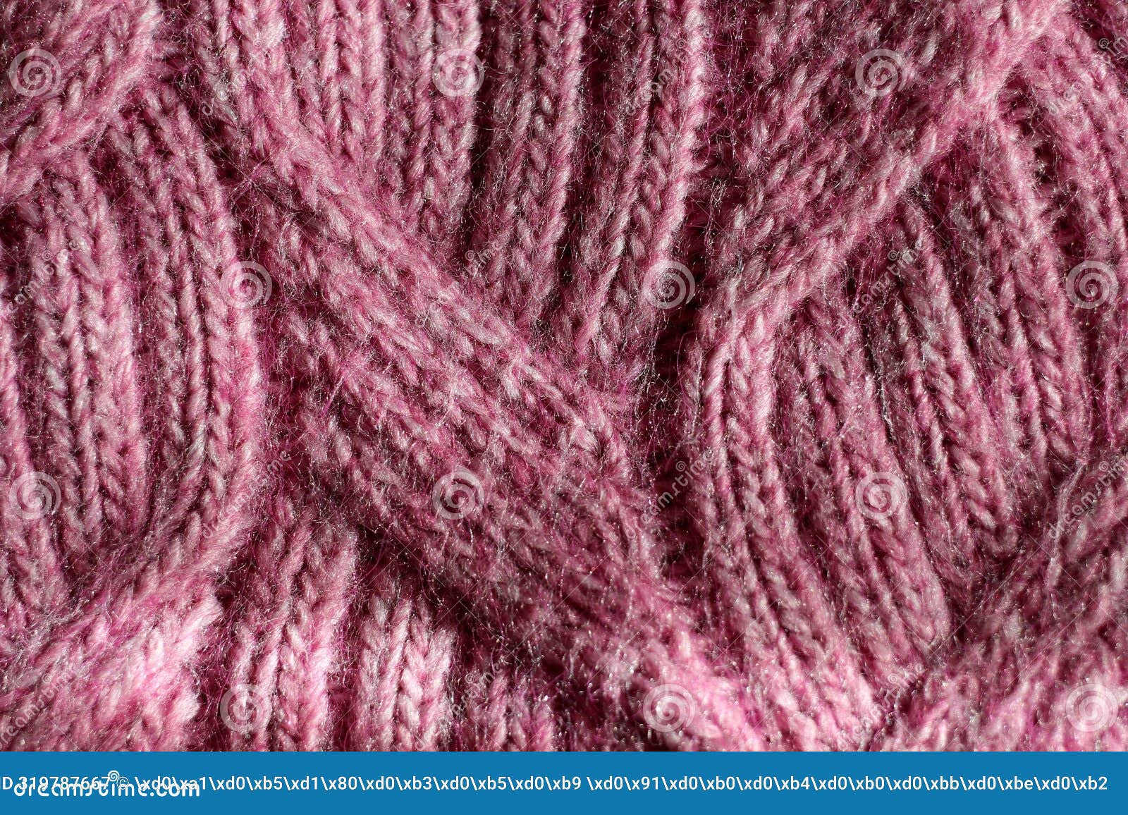 Light Pink Pattern Knitted from Wool Threads, Background Texture Stock ...