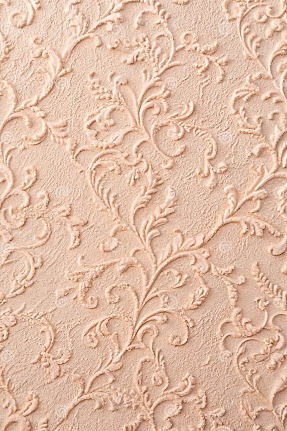 Light Pink Plaster Wall Texture with Abstract Stucco Pattern for ...