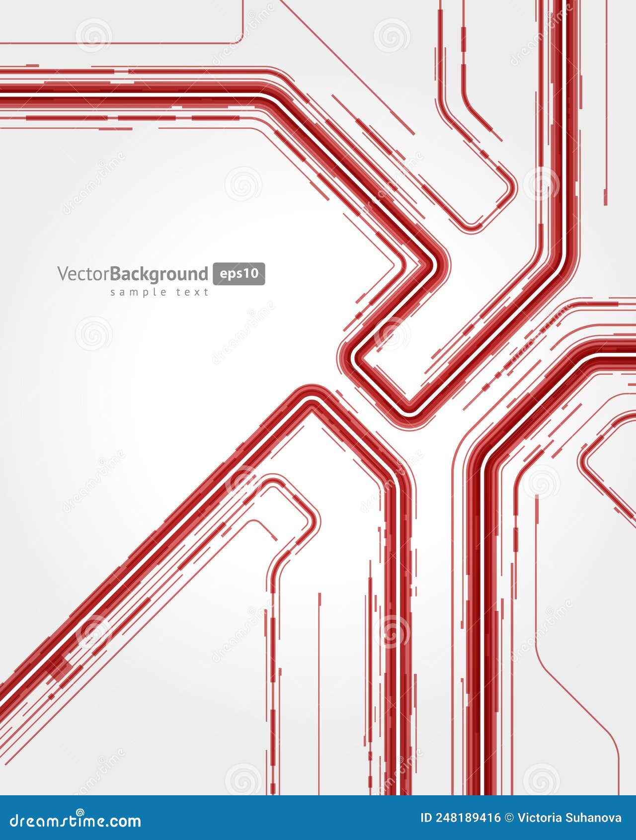 Light Pink Purple Microcircuit Abstract Microprocessor Scheme Poster ...
