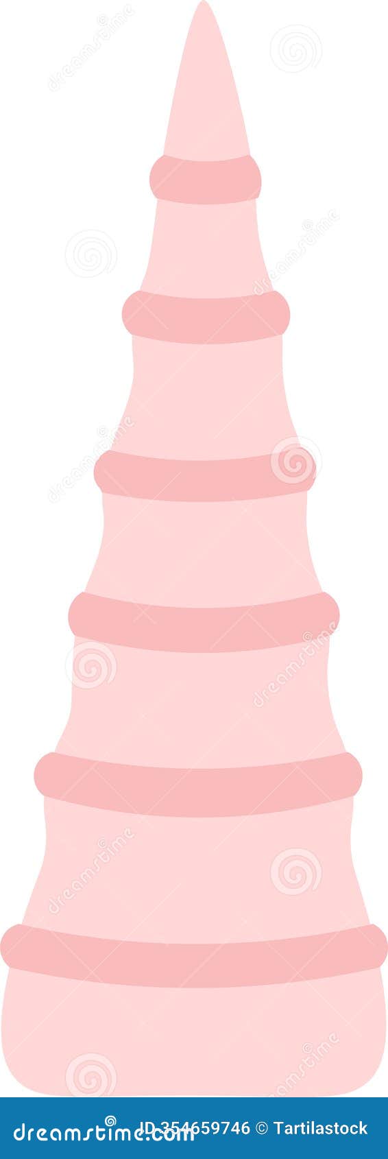 Pink Seashell Clipart, Watercolor Clipart, Summer Clipart, Sealife ...