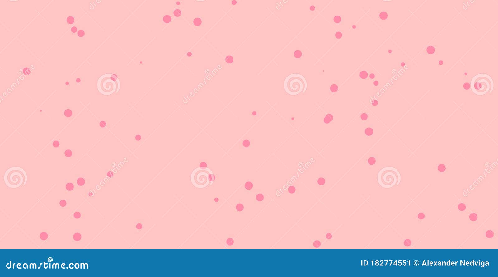 Light Pink Shambolic Bubbles Backgrounds. Stock Illustration ...