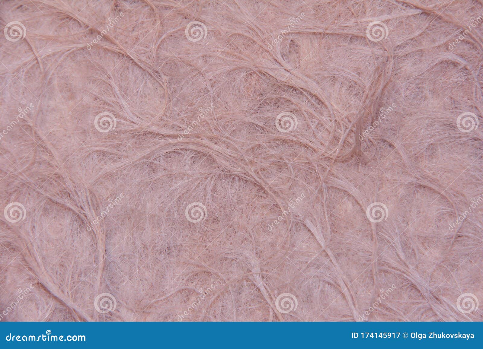 Light Pink Sheep Hair. the Texture of the Sheepskin Stock Image - Image ...