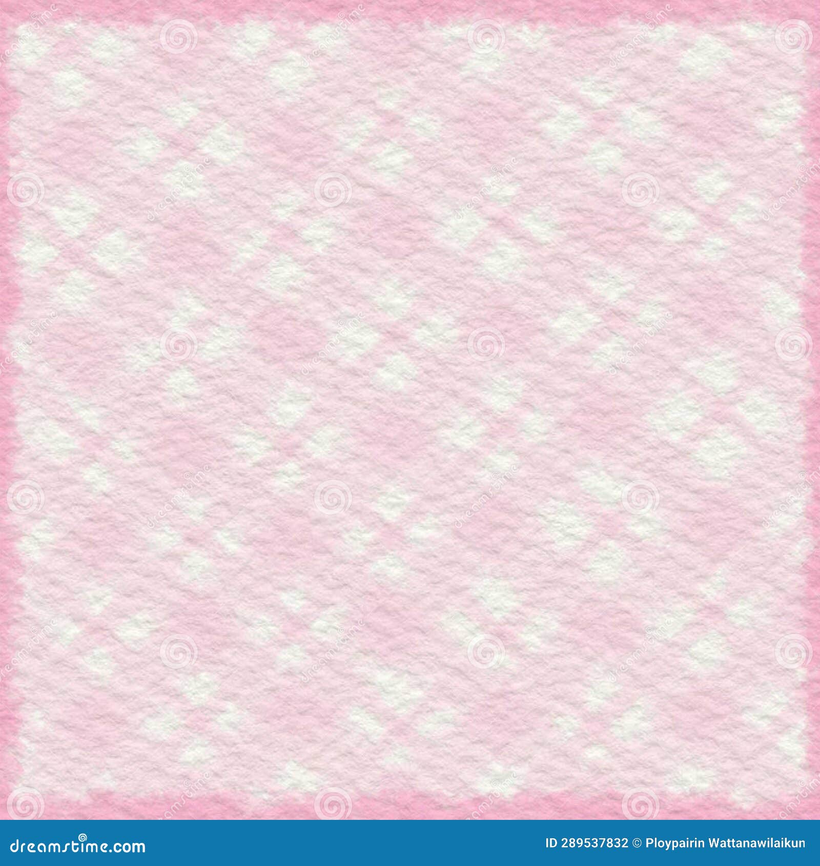 Light Pink Square Background, Dark Pink Border with Hundred-pound Paper ...