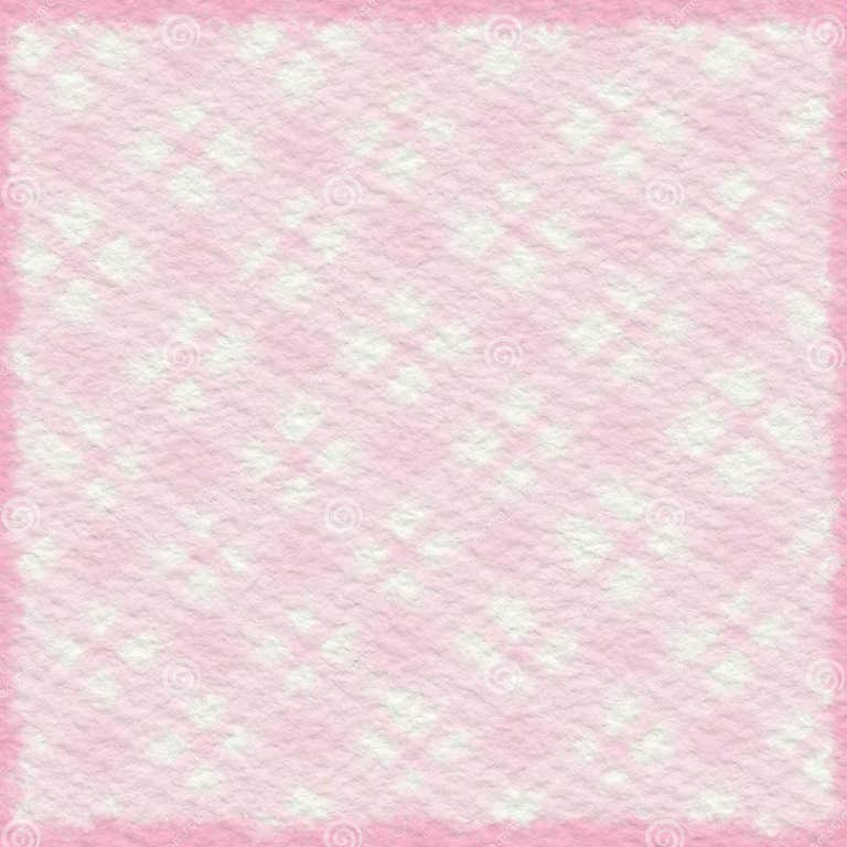Light Pink Square Background, Dark Pink Border with Hundred-pound Paper ...