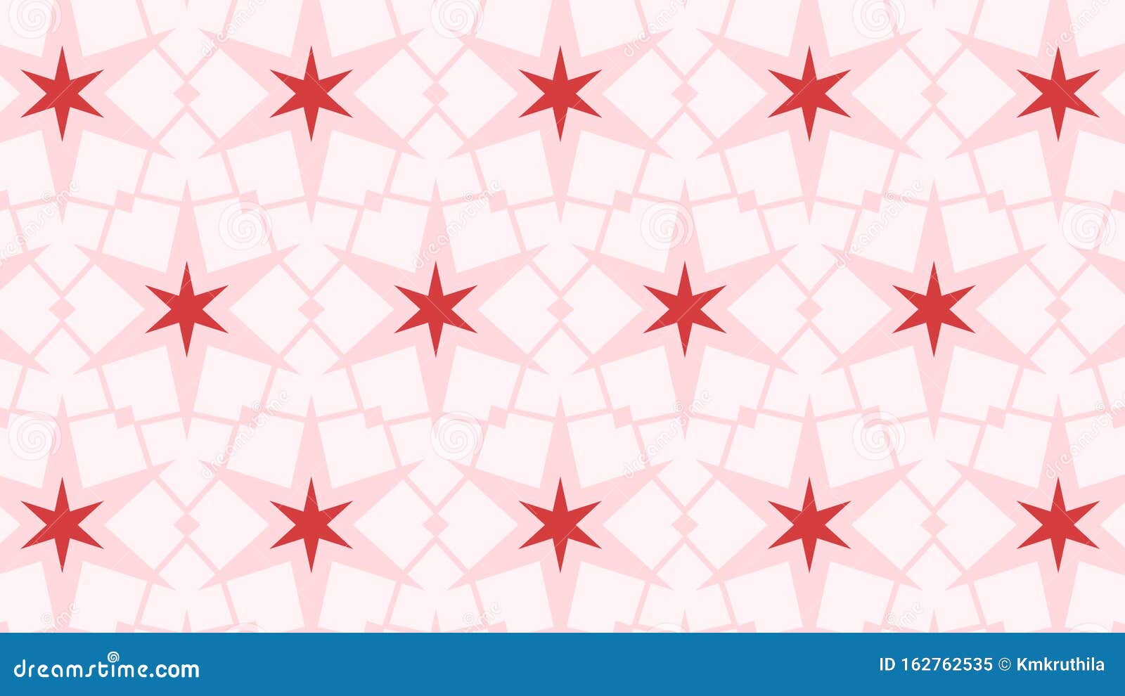 Light Pink Stars Background Pattern Design Stock Vector - Illustration ...