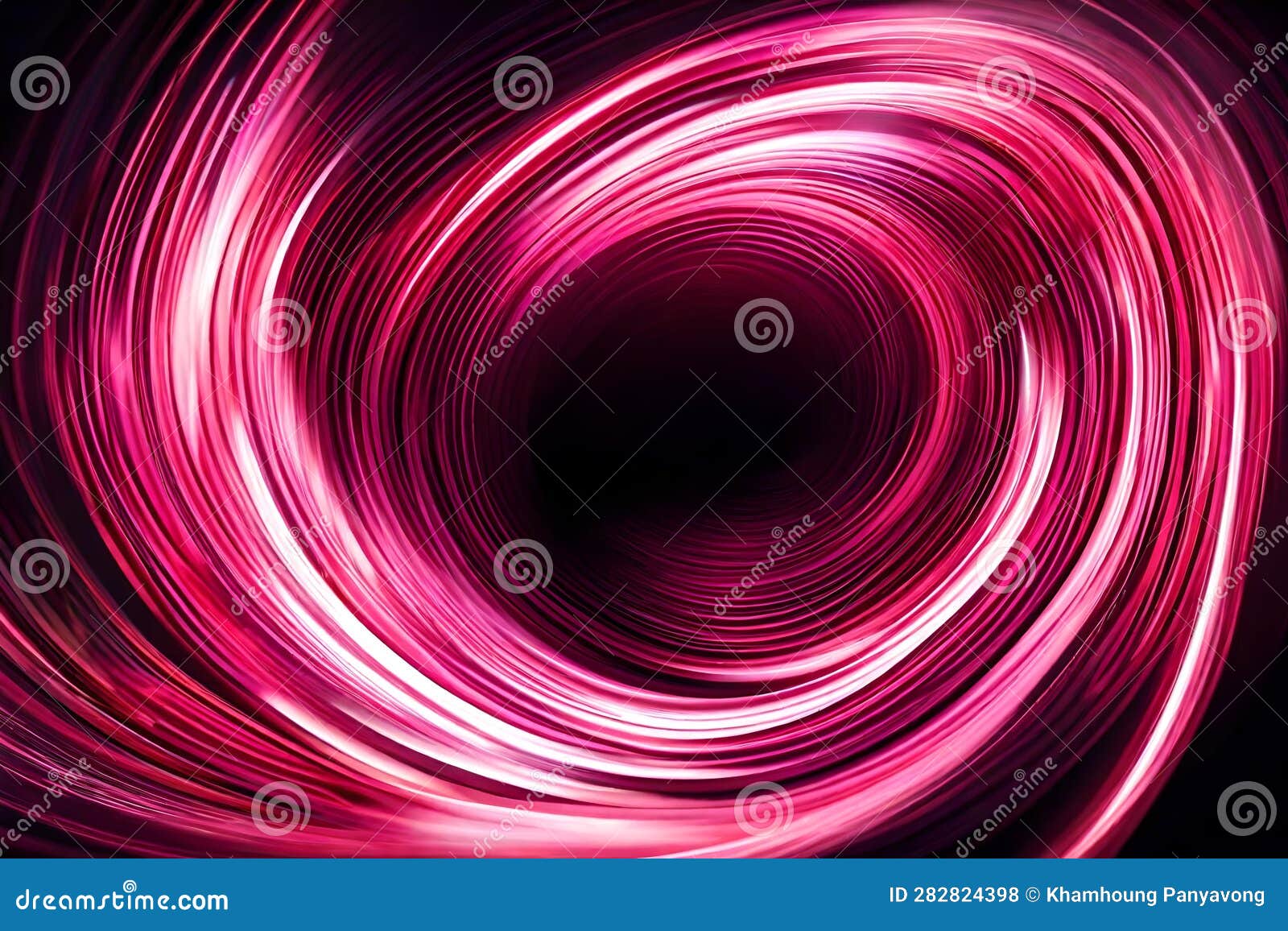 Light Pink Twirl Curve Light Effect Background. Generative AI Stock ...