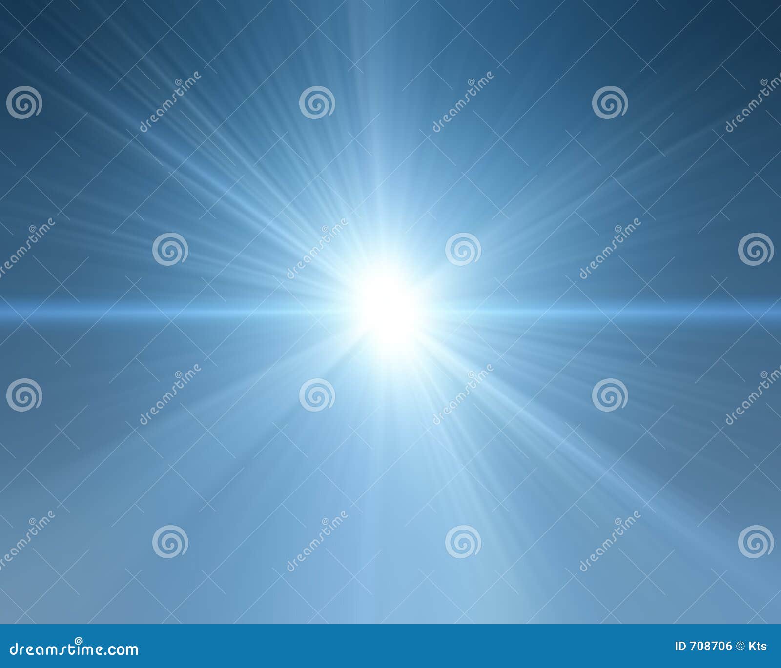 Light Point stock illustration. Illustration of blue, burn - 708706