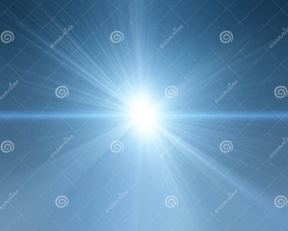 Light Point stock illustration. Illustration of blue, burn - 708706