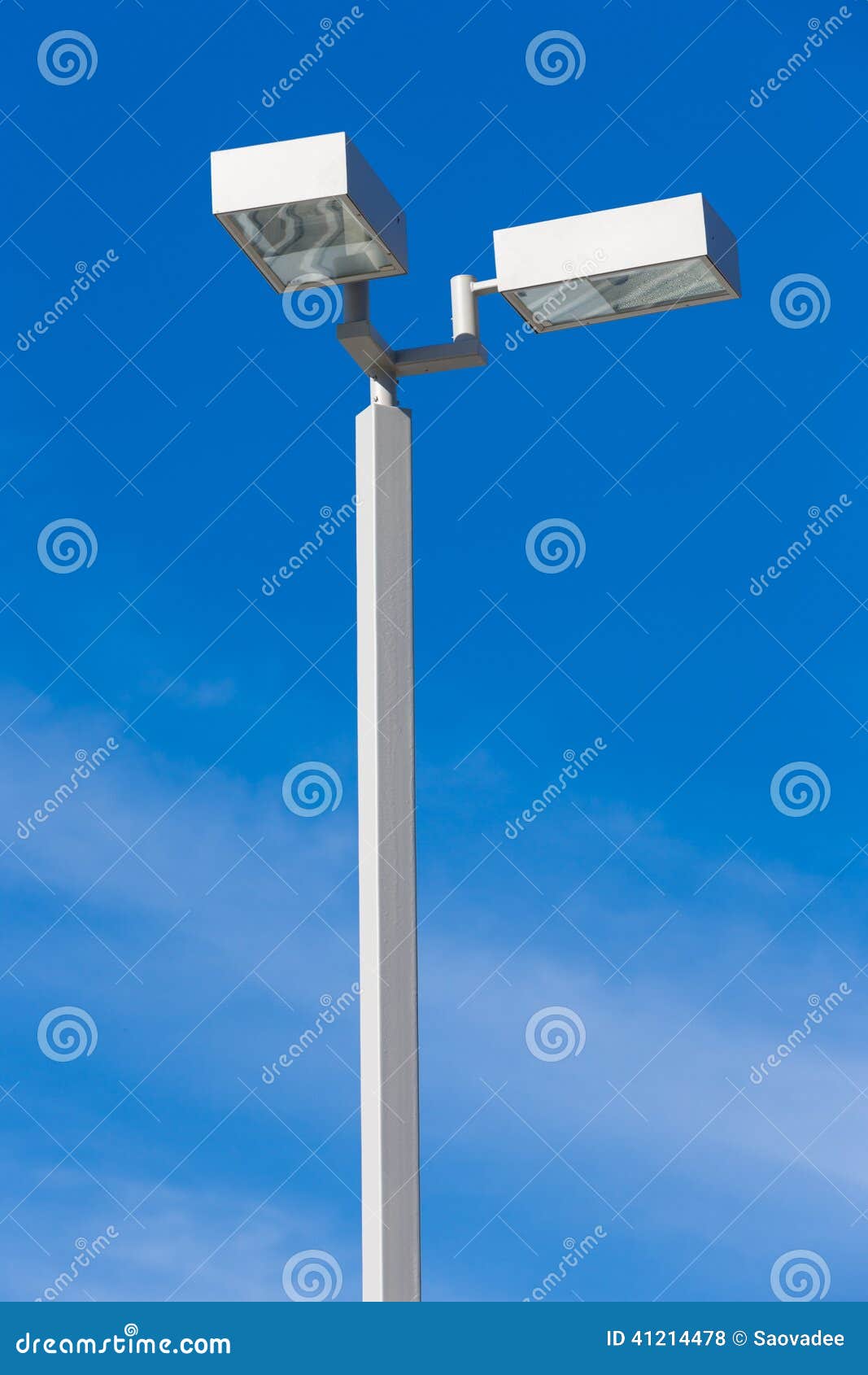 Light pole stock photo. Image of parking, industrial - 41214478