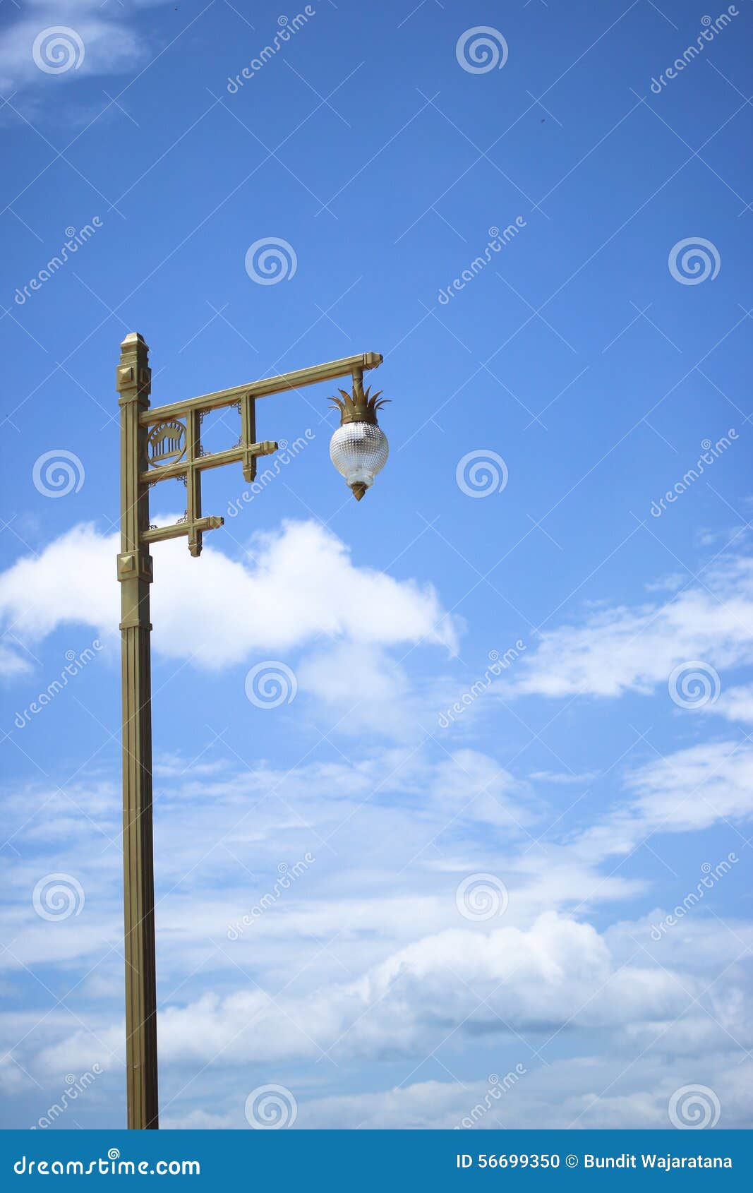 Light pole in the sky stock photo. Image of sand, pillar - 56699350