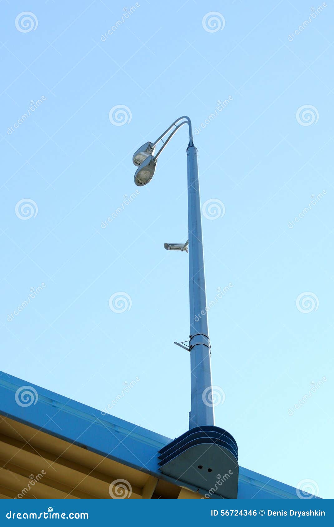 Light poles stock photo. Image of lighting, connection - 56724346