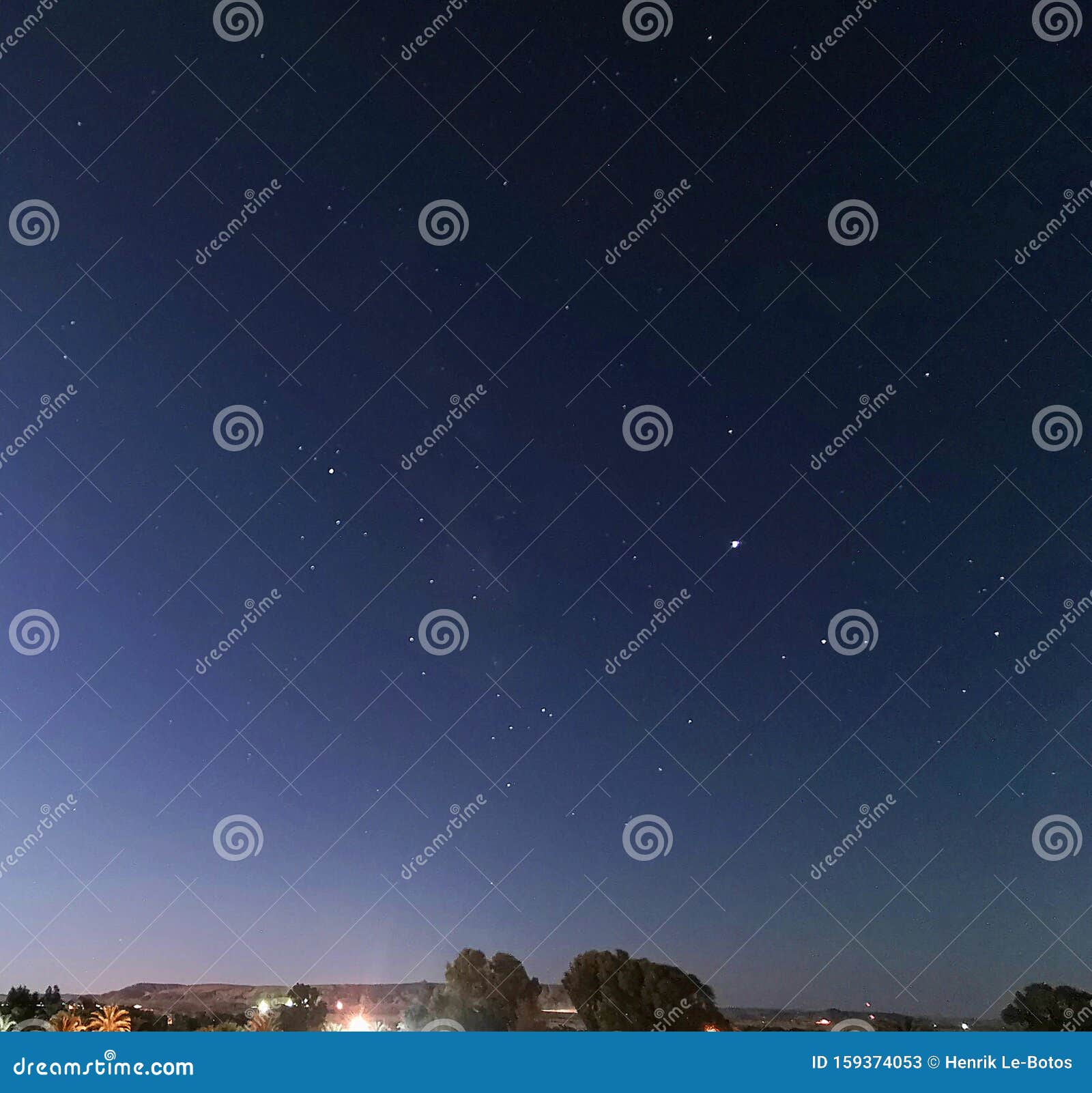 Light pollution night sky stock image. Image of astronomy - 159374053