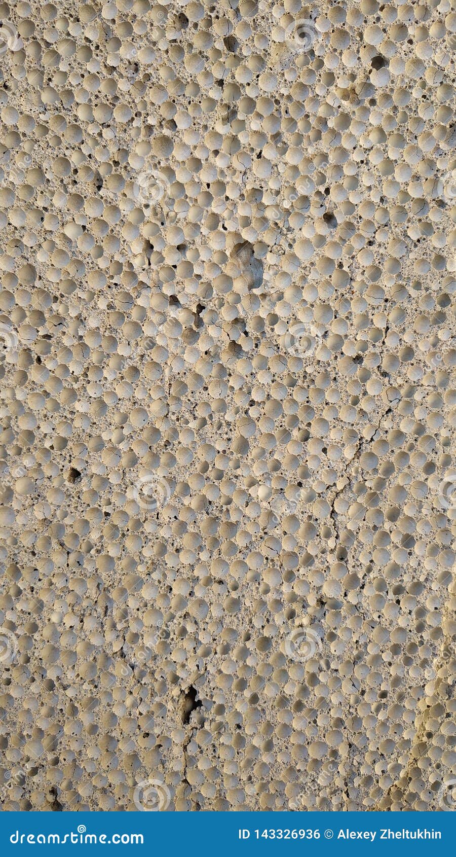 Light Porous Concrete, Texture, Pattern Close-up, Background, Texture ...
